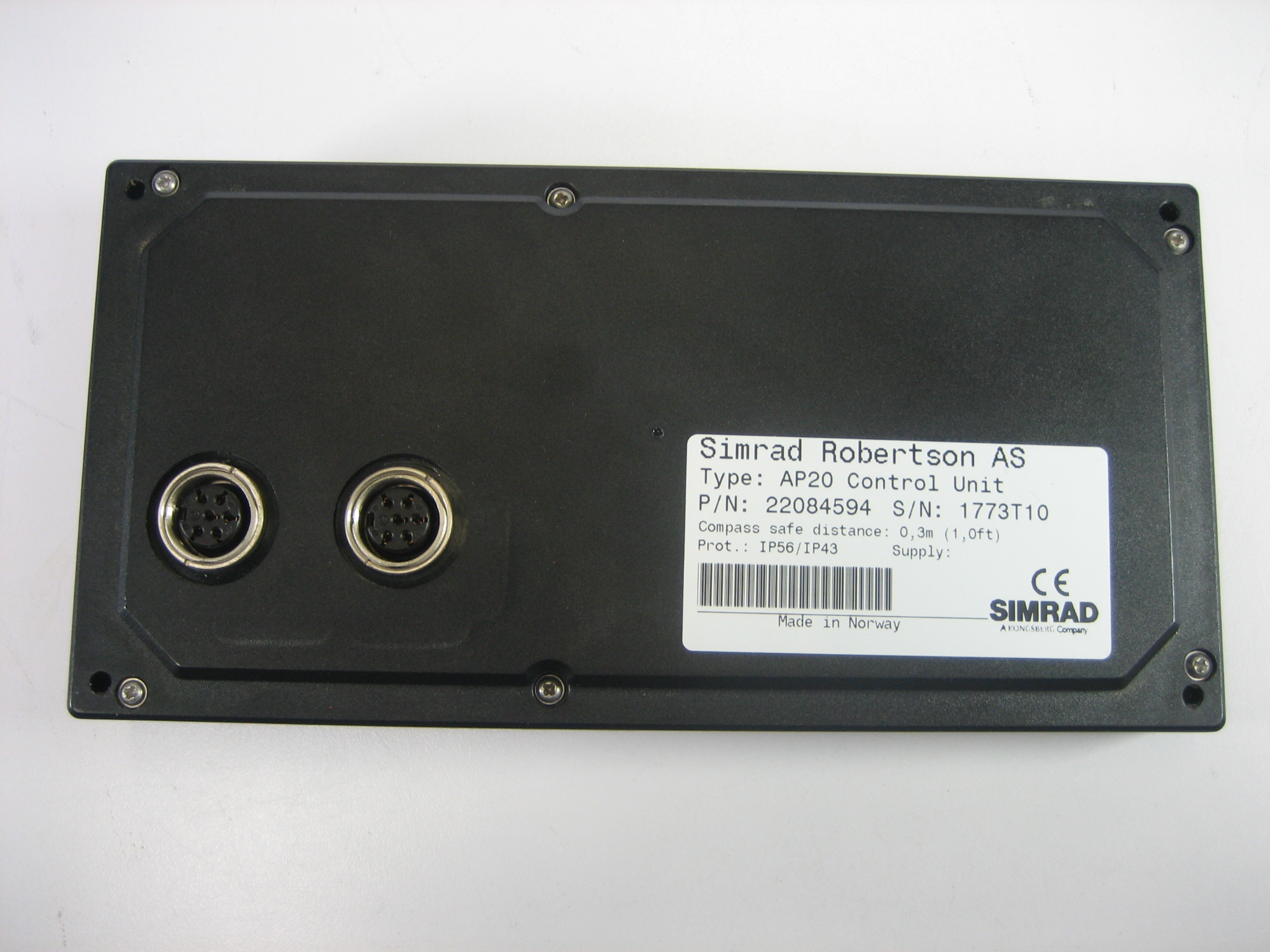 Simrad AP20 Autopilot Control Head-22084594 - Max Marine Electronics