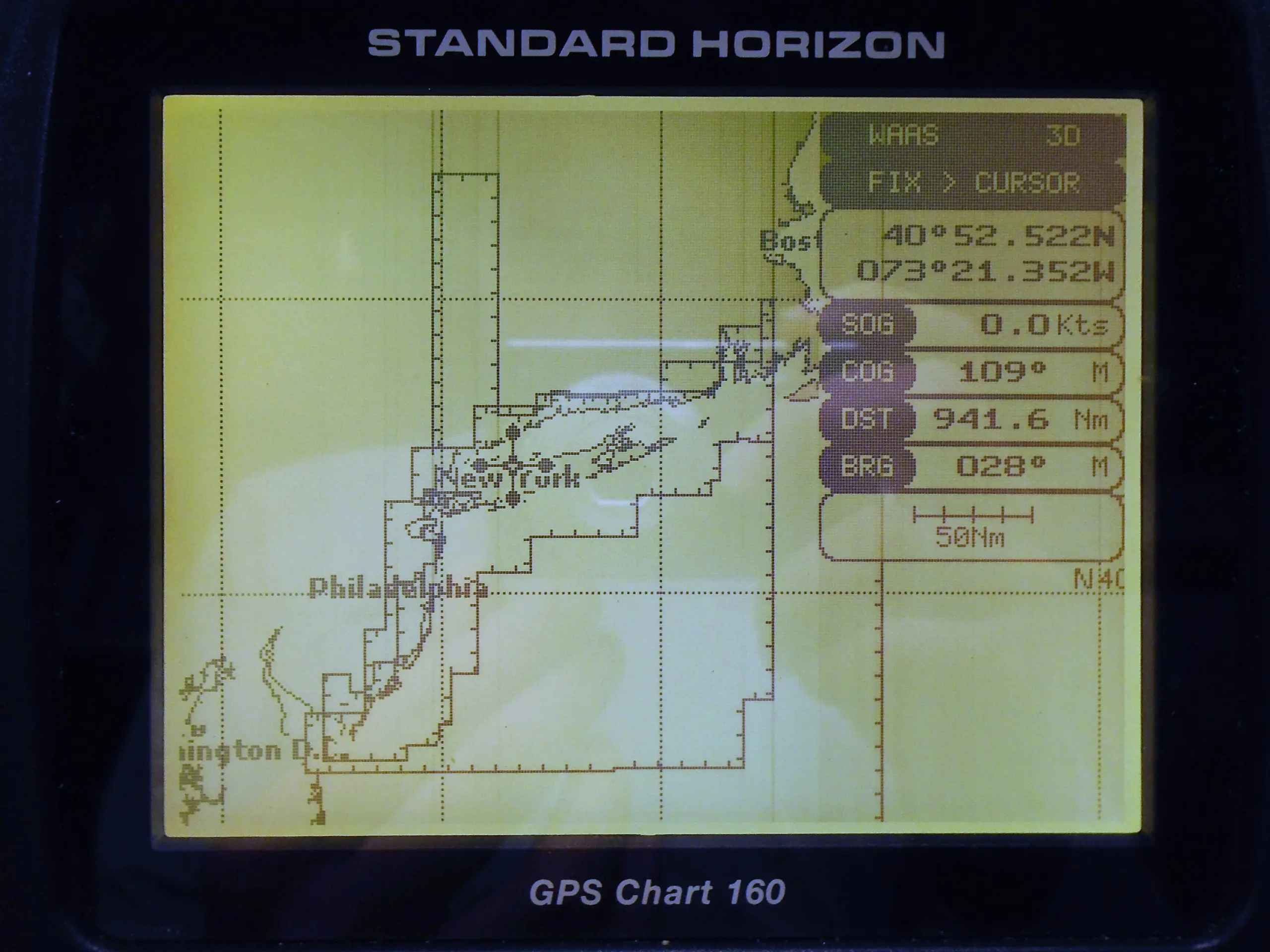 Standard Horizon GPS Chart Plotter CP160 Display & Bracket/Power - Max ...