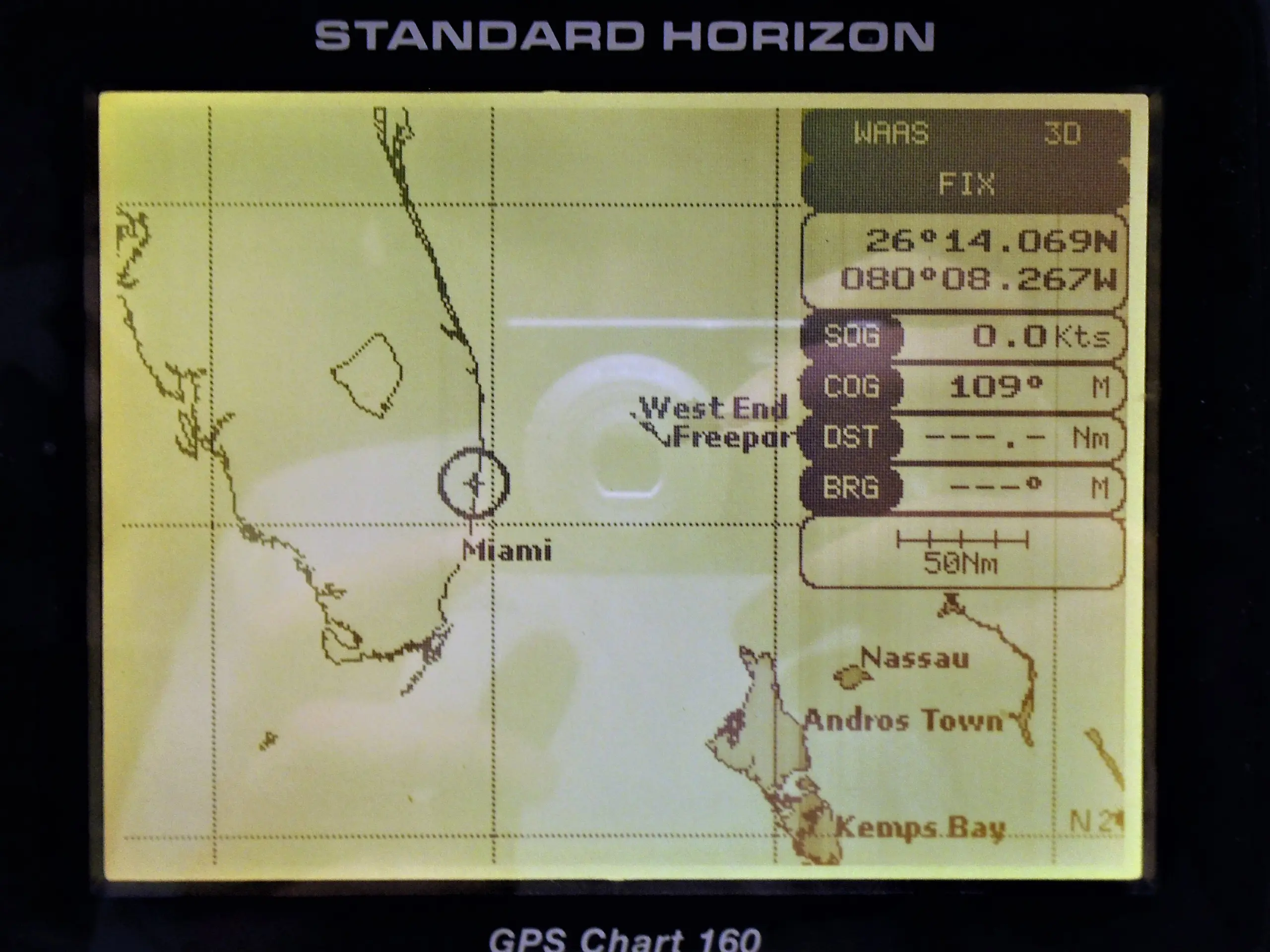 Standard Horizon GPS Chart Plotter CP160 Display & Bracket/Power - Max ...