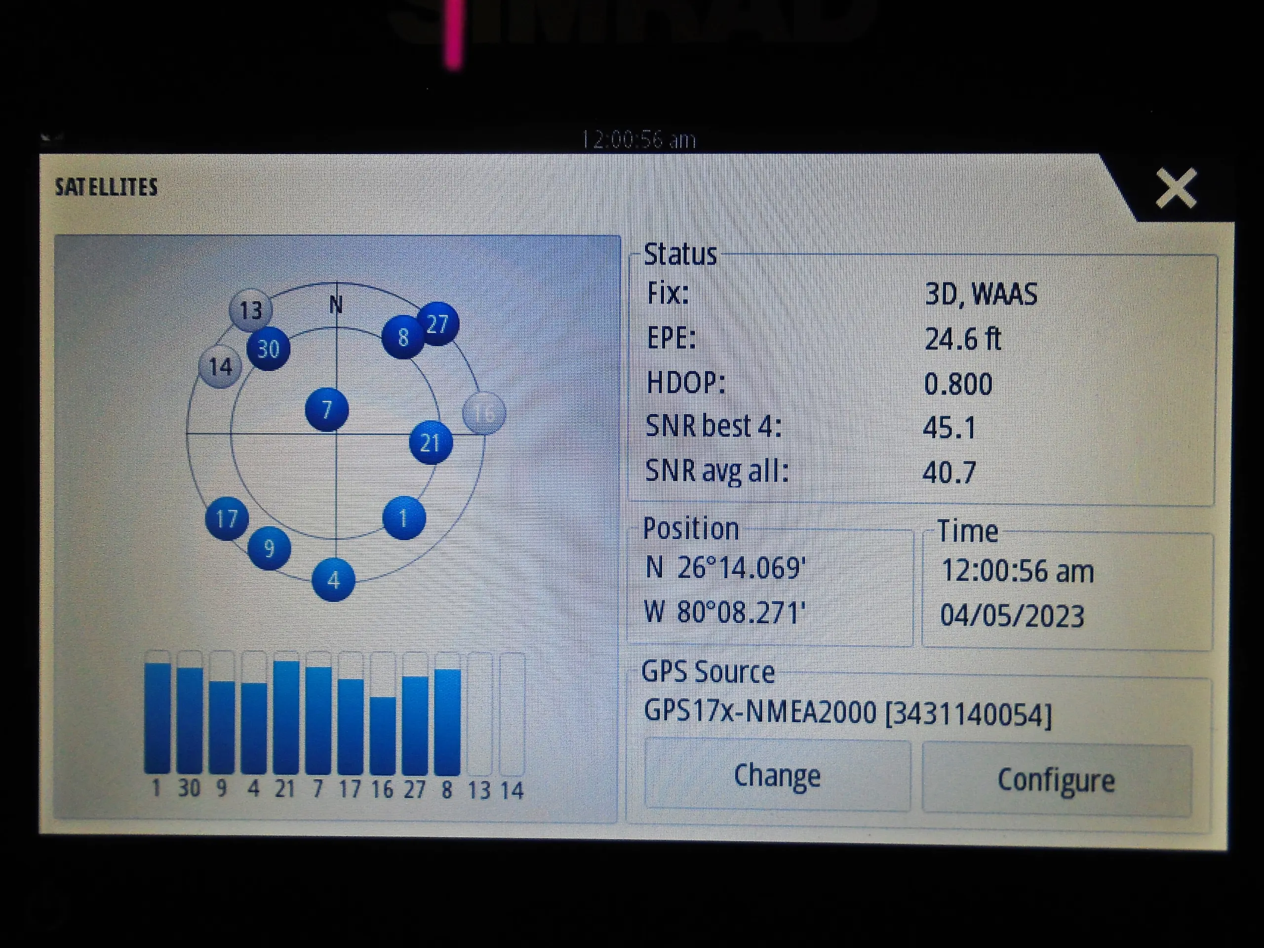 Simrad GO5 XSE MFD Touchscreen Display + Suncover – Tested 90 Day ...