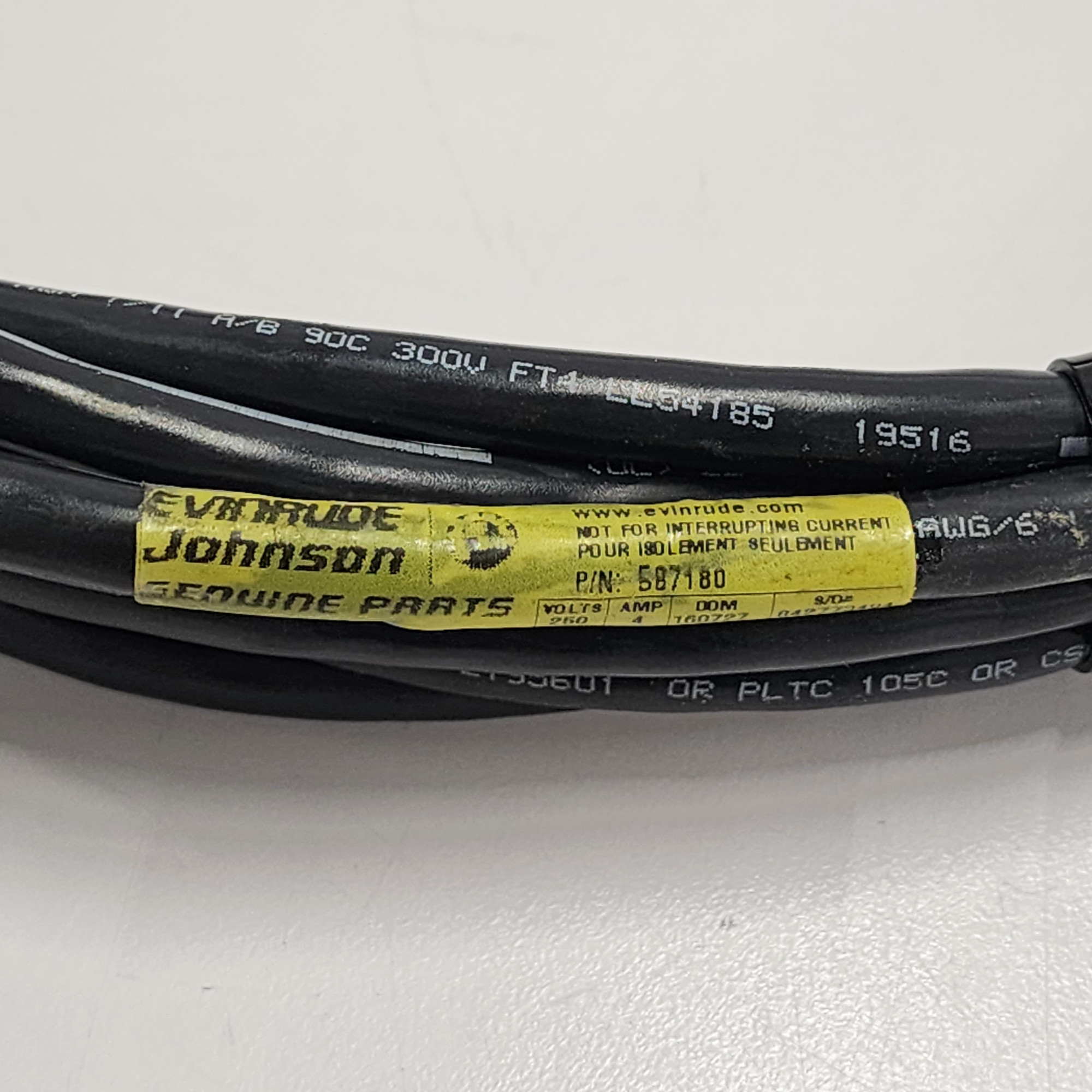 Evinrude Johnson 587180 EST Backbone Harness - 15ft - Max Marine ...