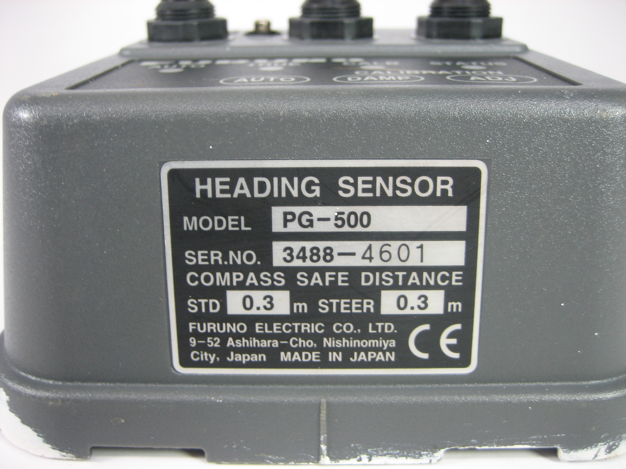 Furuno PG-500 Heading Sensor Compass w/ Cables - Max Marine Electronics