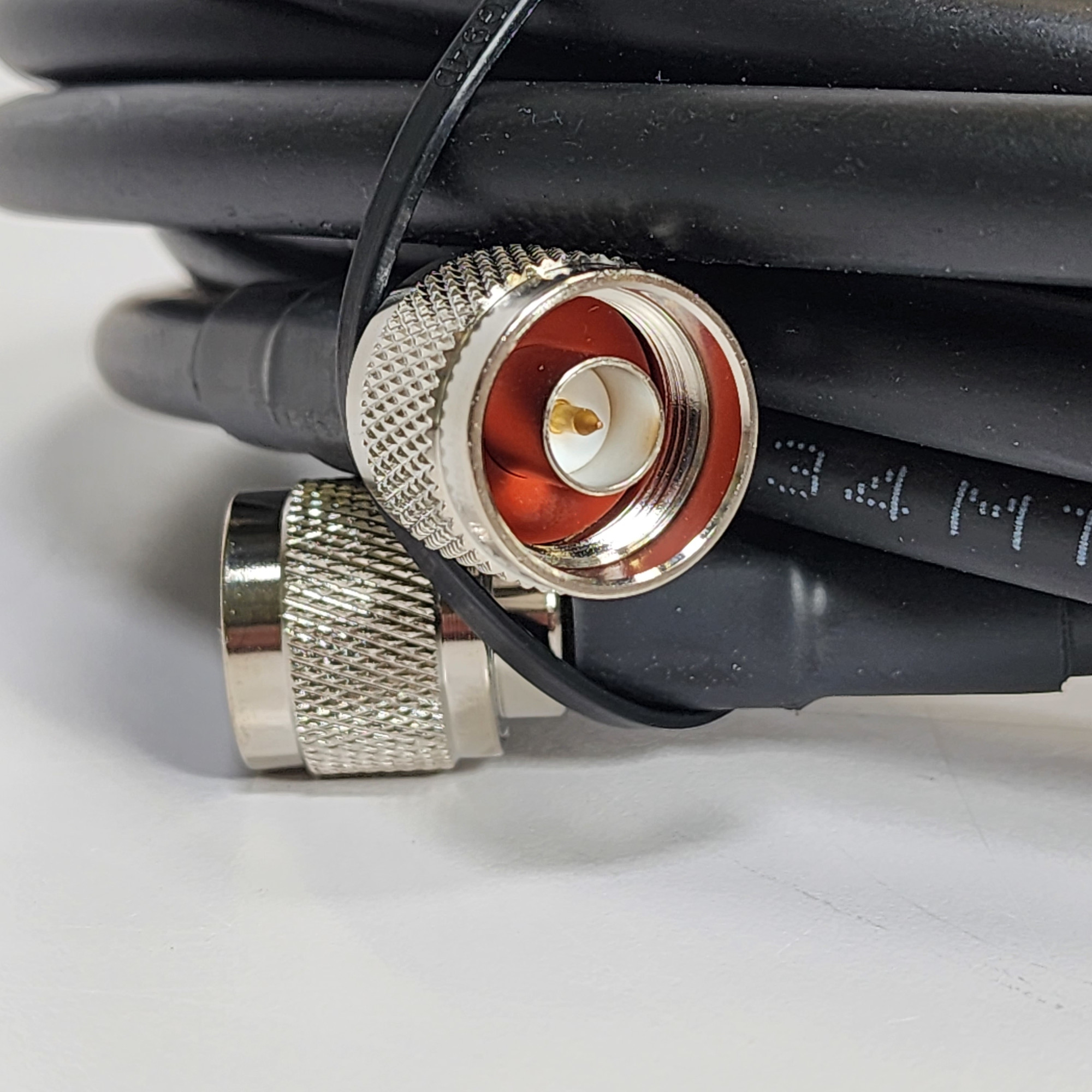 L-Com CA3N025 RF/Coaxial Cable Assembly CA-400 50ohm – Black – 25 ft ...