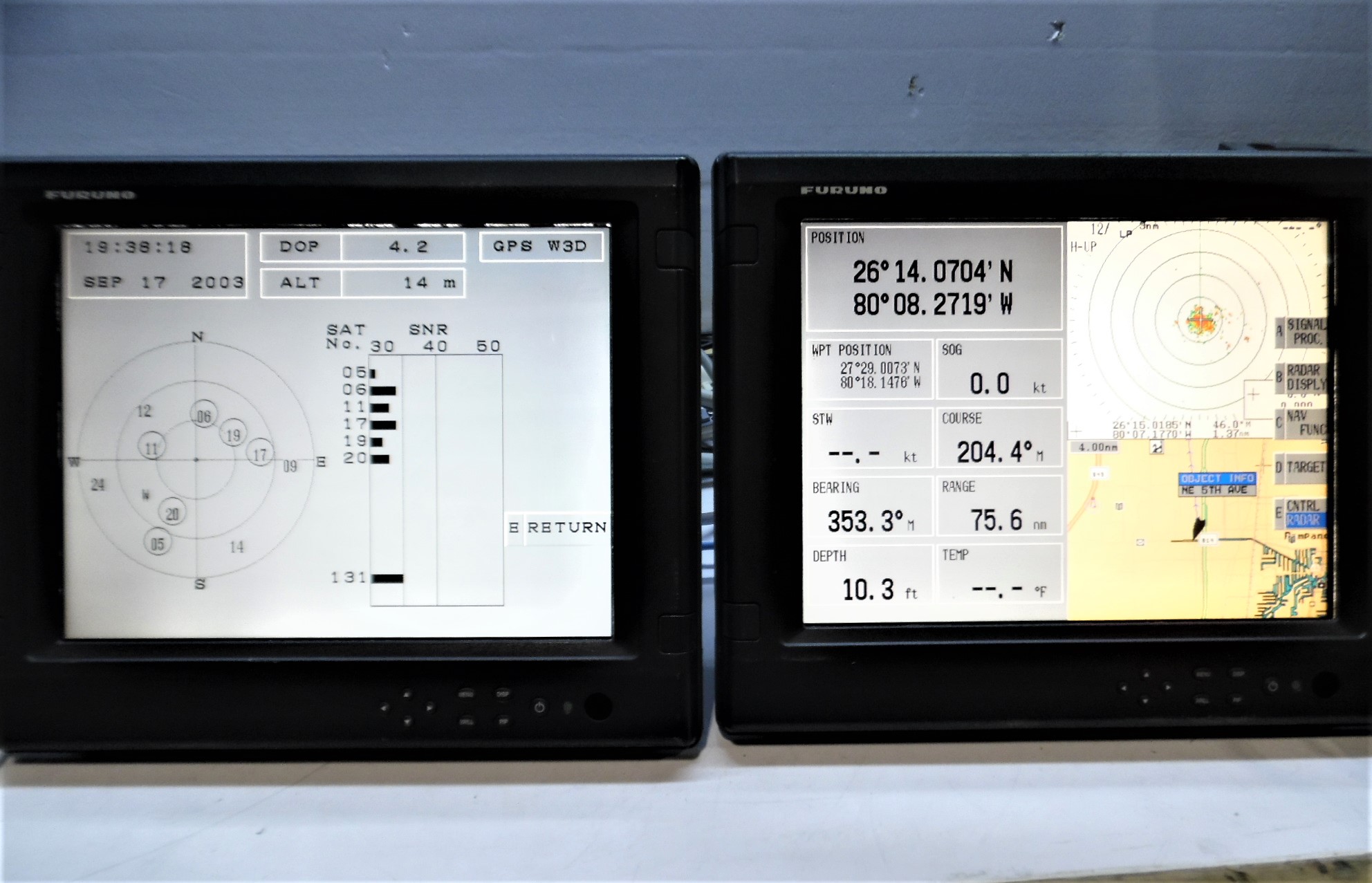 Furuno DUAL MU-155c Navnet VX2 1954CBB Open Array 12kw Radar System w ...