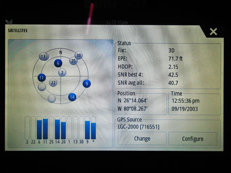 Lowrance LGC-2000 NMEA2000 GPS Antenna + Pole Base – Good Cond Tested ...