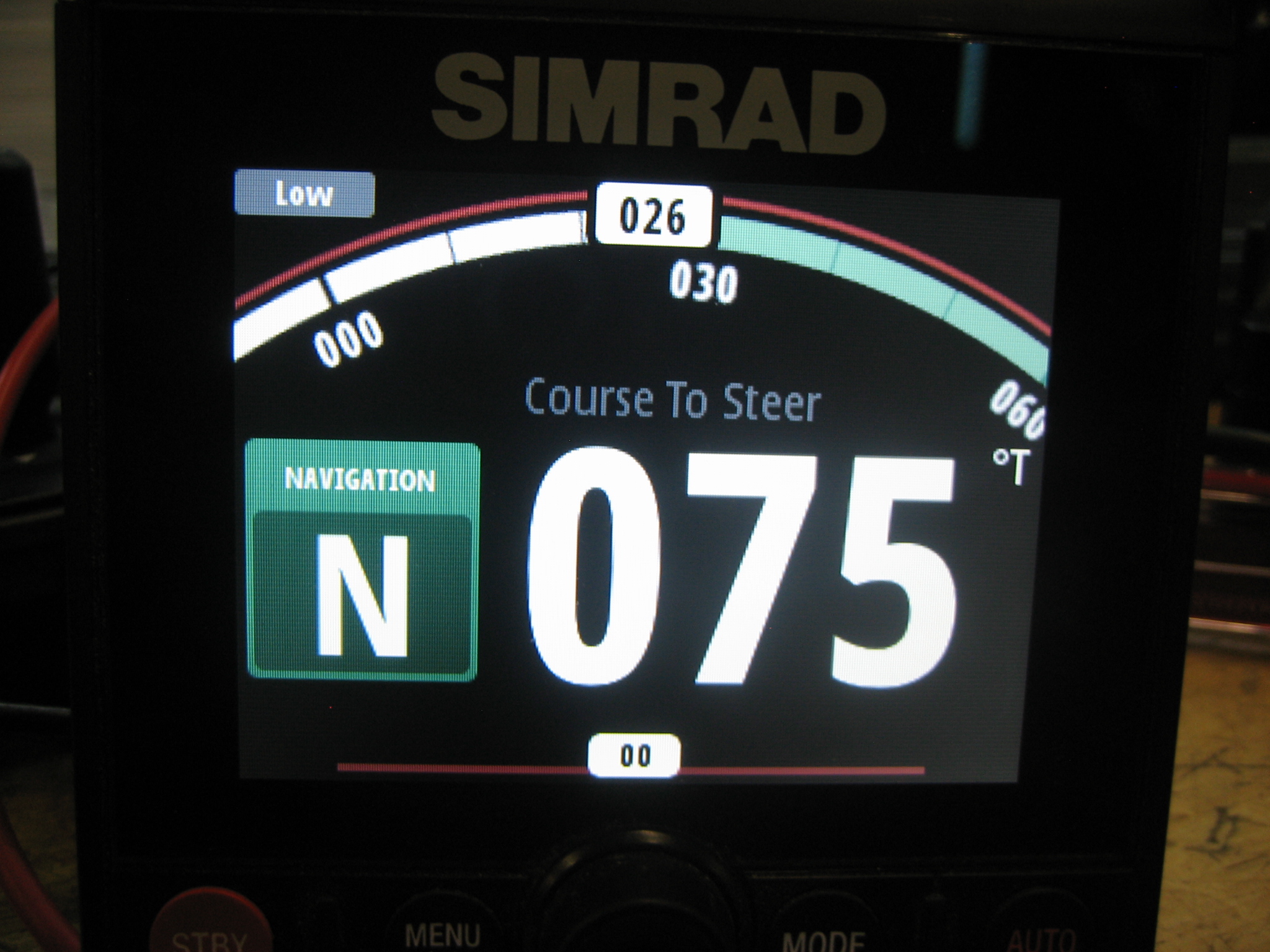 Simrad-AP44-Autopilot Control Head-000-13289-001 - Max Marine Electronics