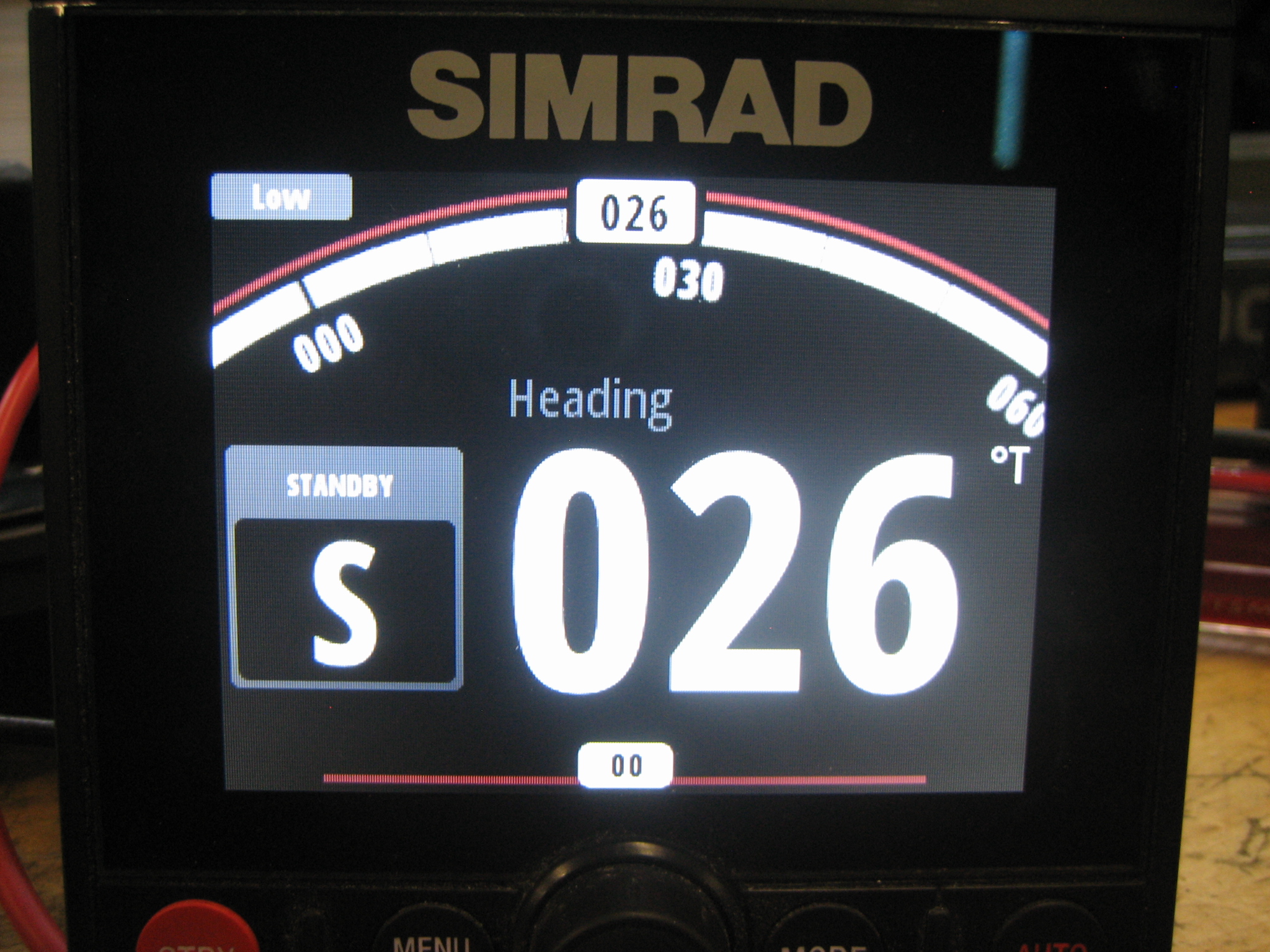 Simrad-AP44-Autopilot Control Head-000-13289-001 - Max Marine Electronics