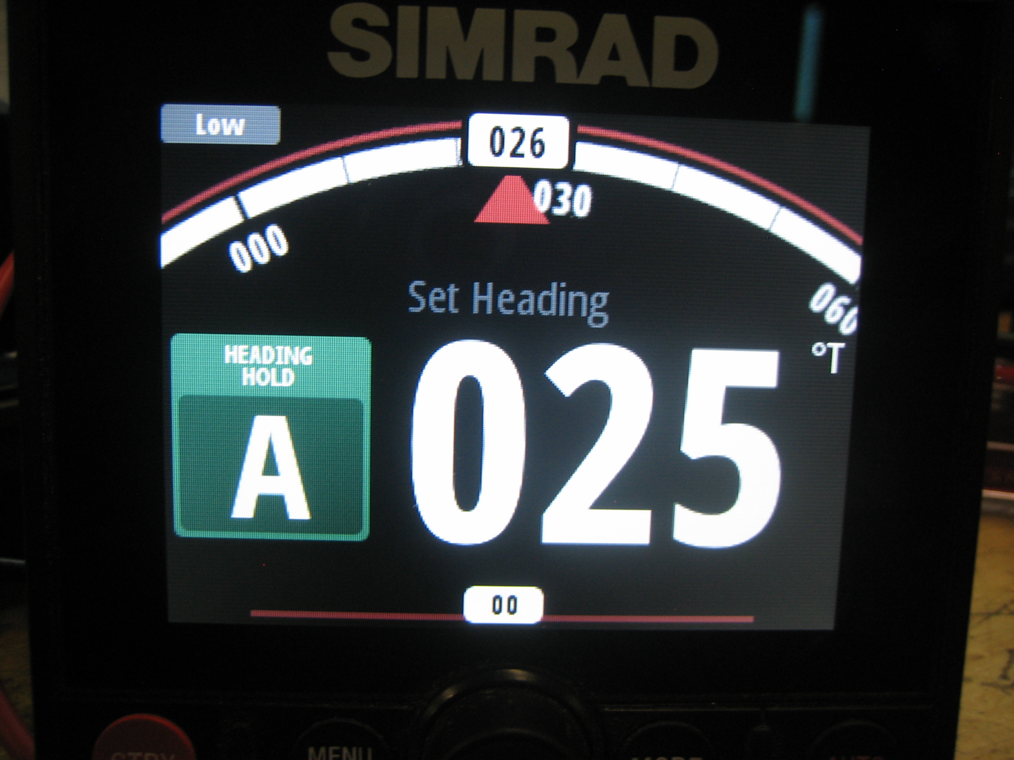 Simrad-AP44-Autopilot Control Head-000-13289-001 - Max Marine Electronics