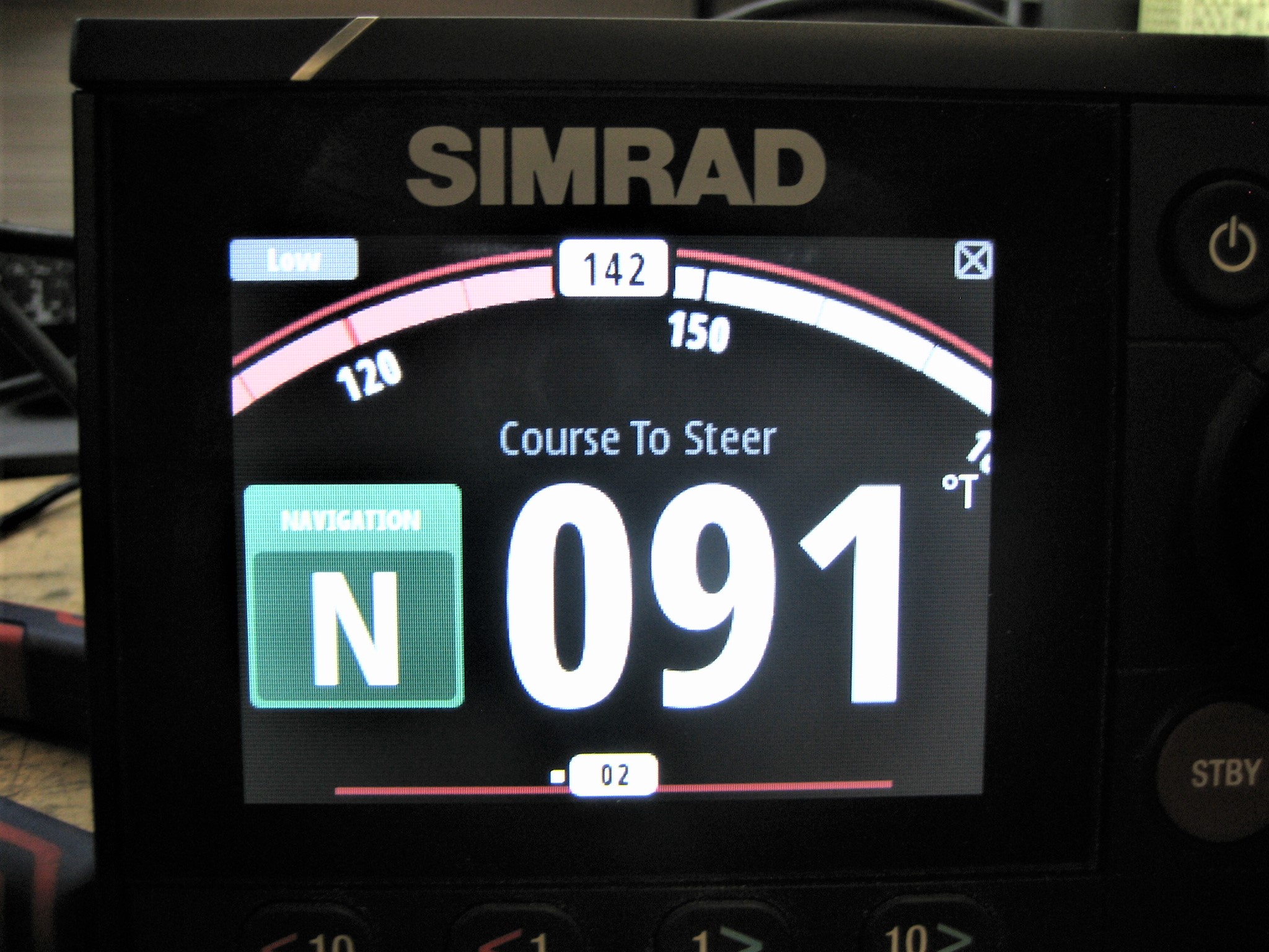 Simrad AP48 Autopilot Control Head/000-13894-001 - Max Marine Electronics