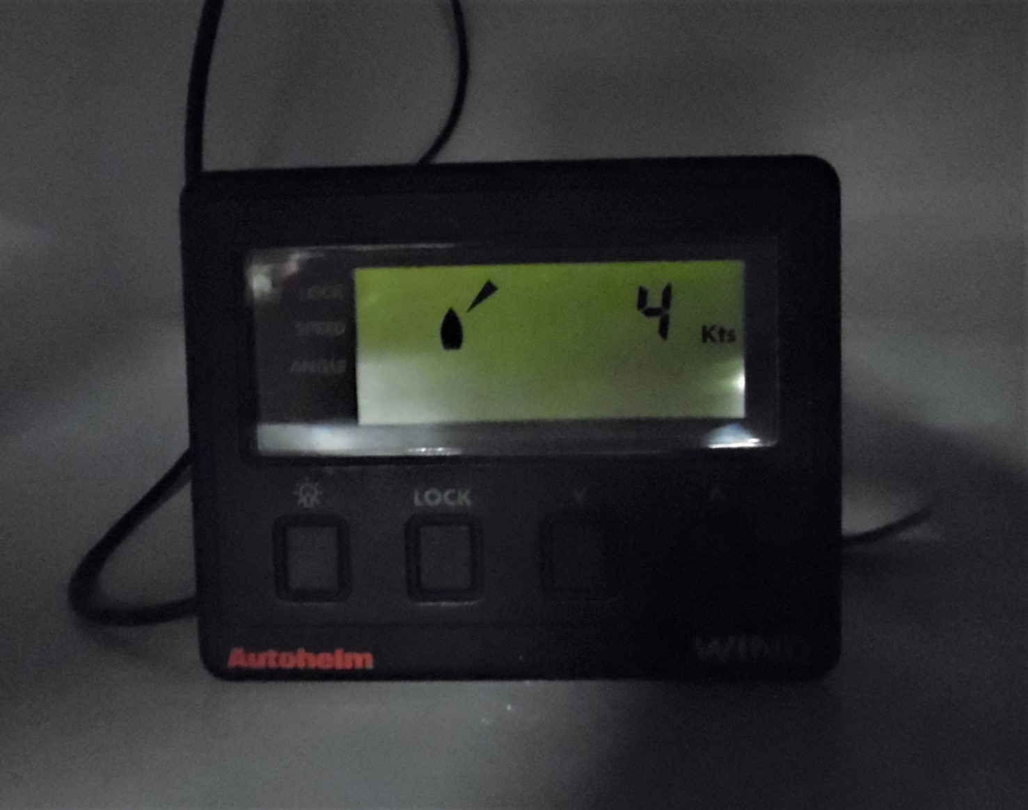 Raytheon/Autohelm ST30 -Z174- Wind Display w/ Rebuilt LCD Screen *MME ...