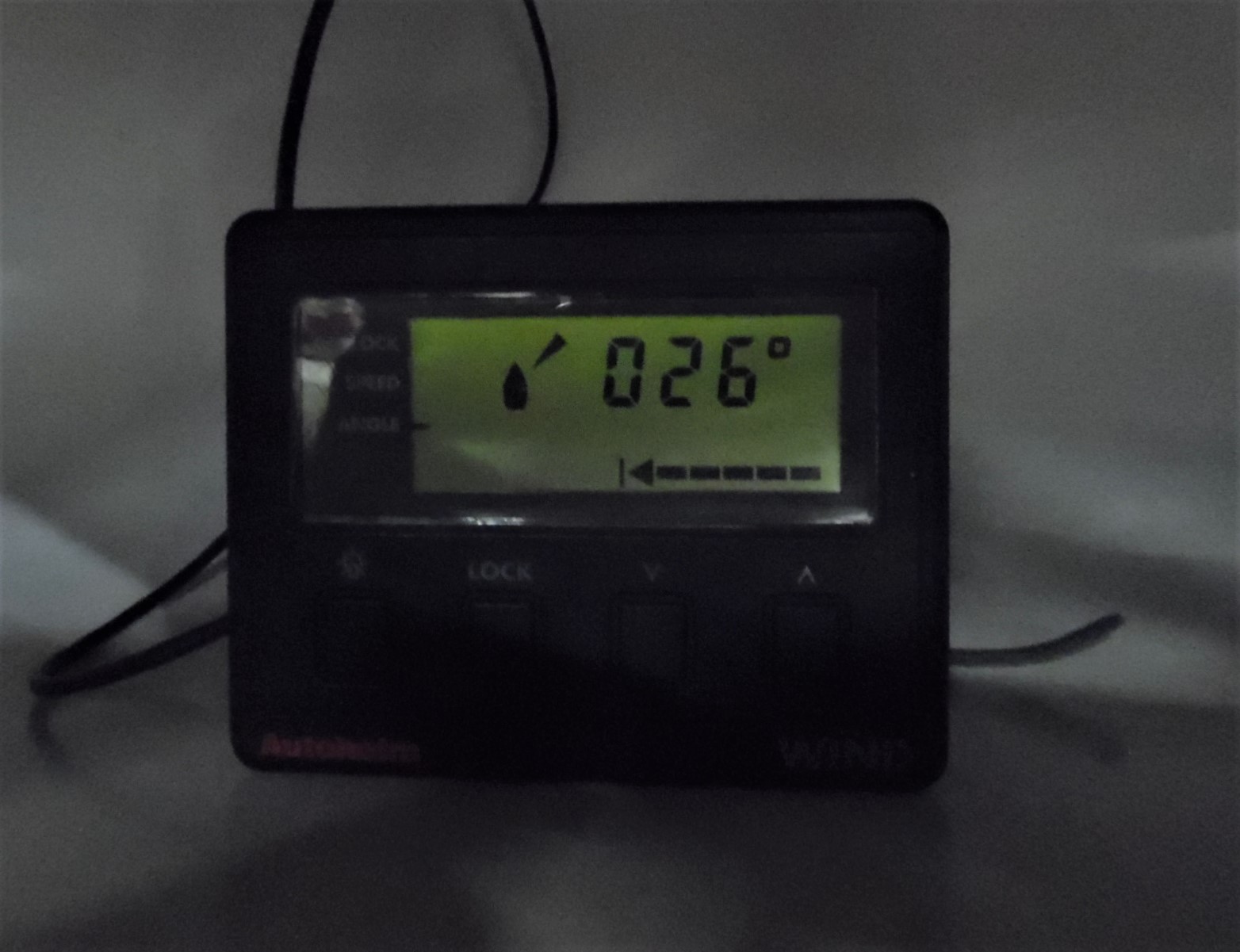 Raytheon/Autohelm ST30 -Z174- Wind Display w/ Rebuilt LCD Screen *MME ...