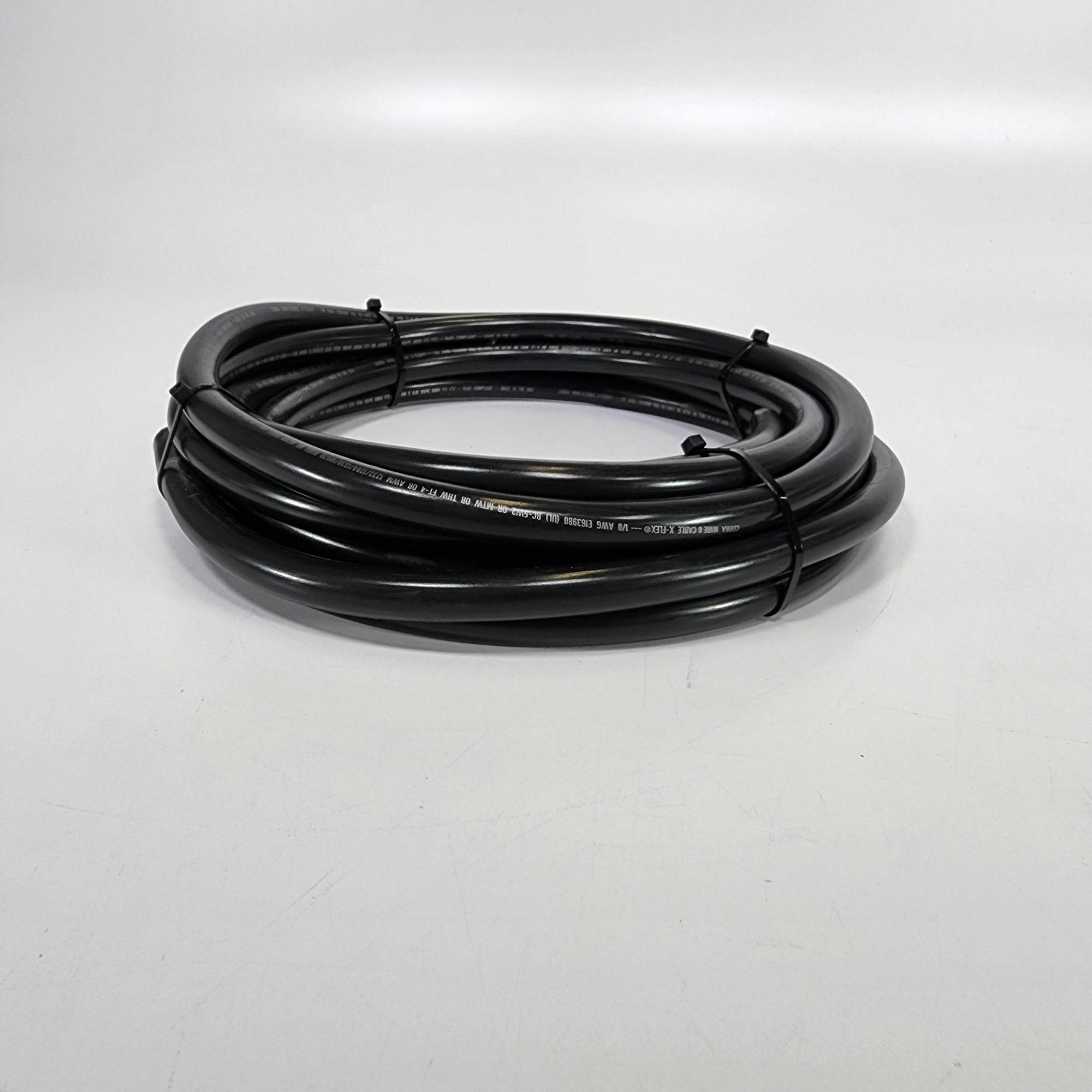 Cobra Wire & Cable X-Flex 1/0 AWG BC5W2 Boat Cable - Black - 15 ft ...
