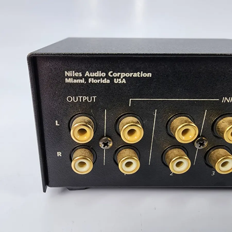 Niles SV-5 Auxiliary Selector / Line Level Volume Control Unit - Black ...