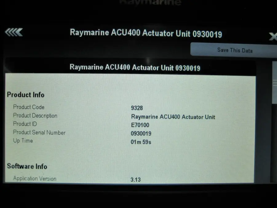 Raymarine-ACU400-Actuator Control Unit-E70100 - Max Marine Electronics