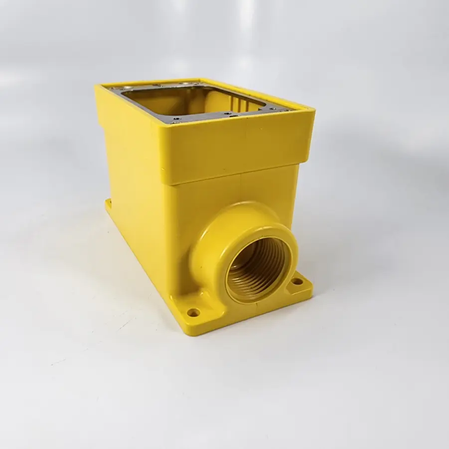 Hubbell HBL60CM83A Watertight Series FD Box 3/4" NPT IP69K Yellow - Max ...
