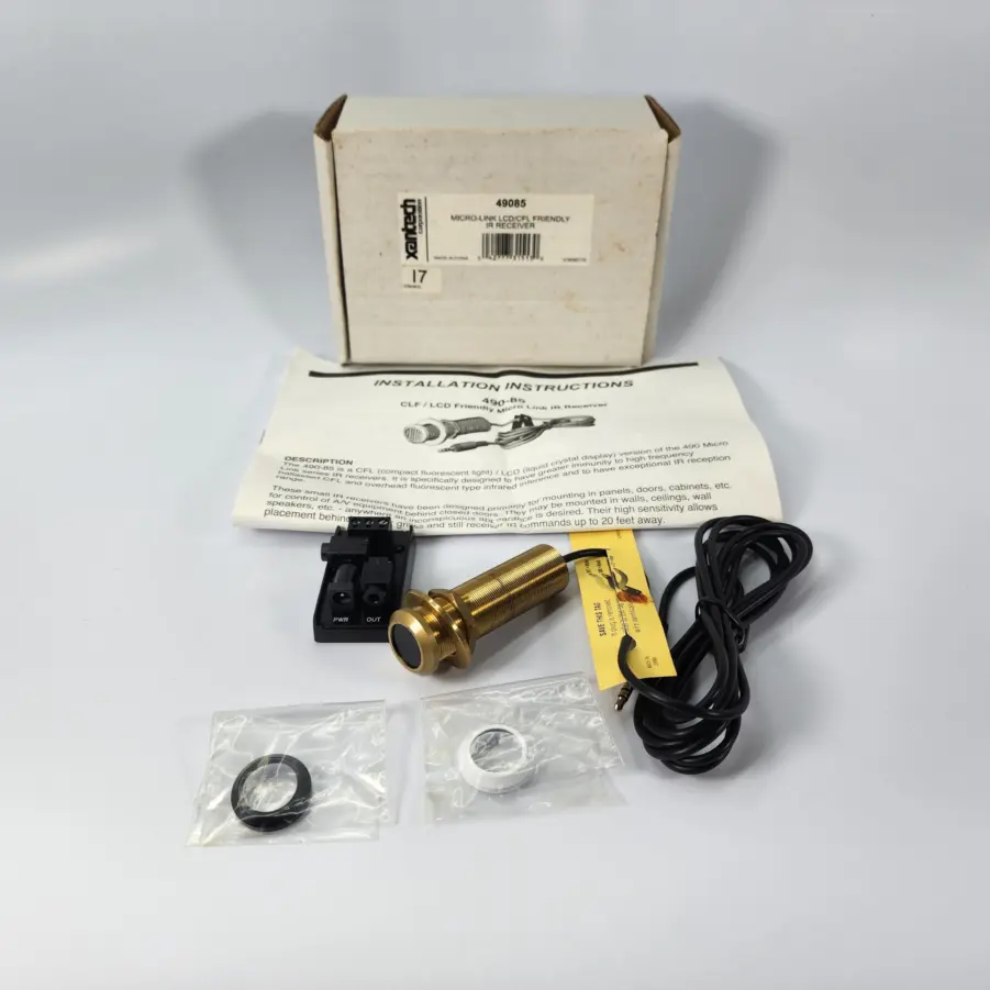 Xantech 49085 Micro-Link LCD/CFL Friendly Infrared IR Receiver - New ...