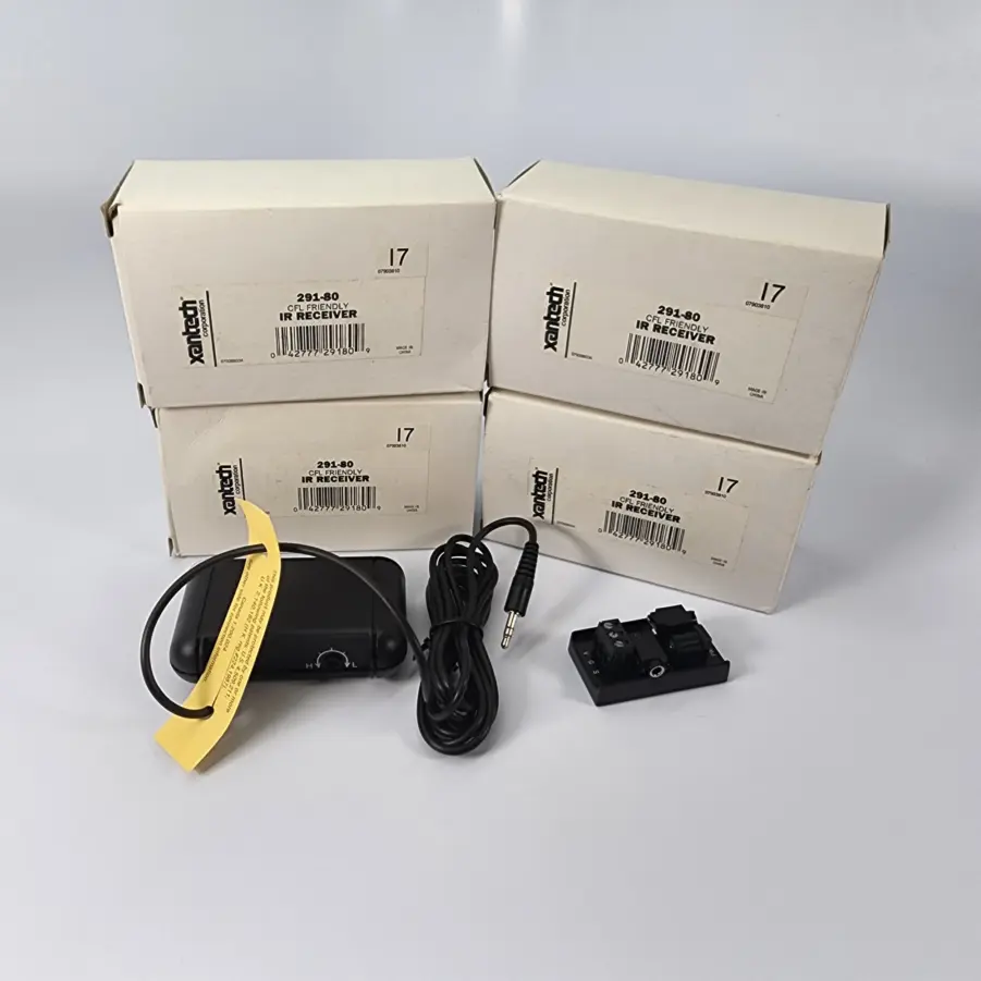 (Lot of 4) Xantech 291-80 CFL Friendly Infrared IR Receiver - New - Max ...