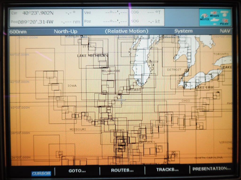 Navionics Gold CF Chart Card USA - Central (CF/15XG) 12MB V01.19 2008 ...