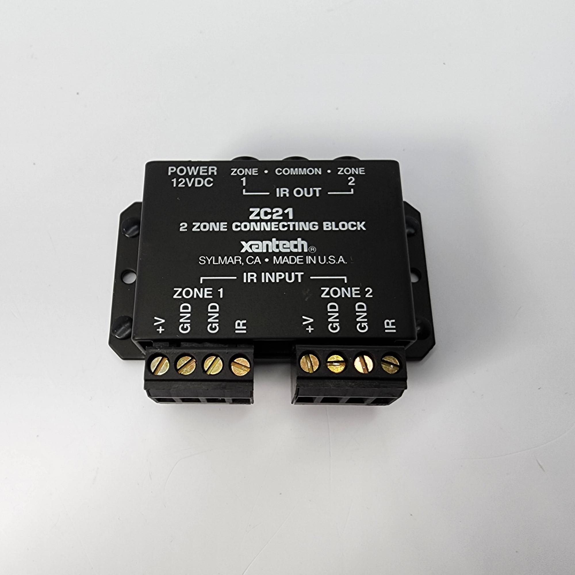 (Lot of 2) Xantech ZC21 Infrared Two Zone Connecting Block - New Old ...