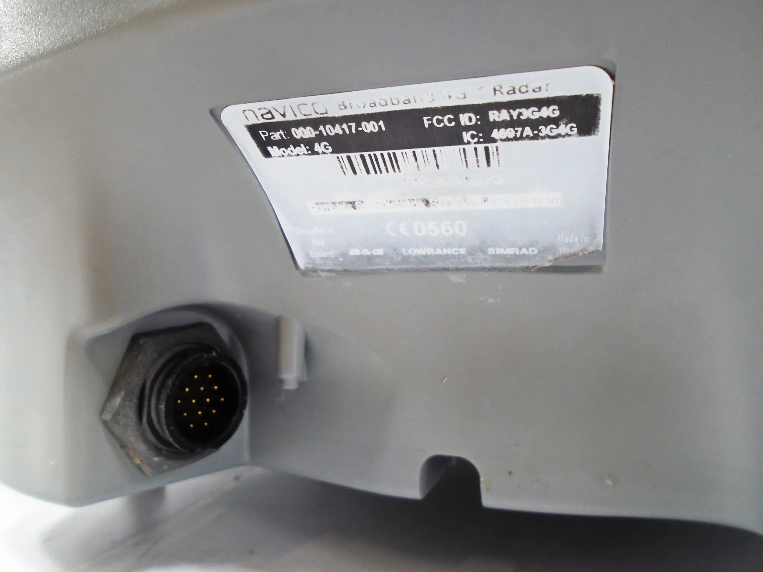 Simrad/Lowrance/B&G/Navico Broadband 4G Radar Dome W Cables & RI10 ...