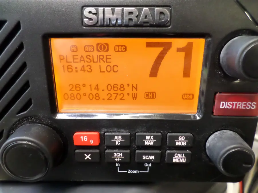 Simrad RS35 VHF with AIS Receiver - Rebuilt Cable - Fully Tested - Max ...
