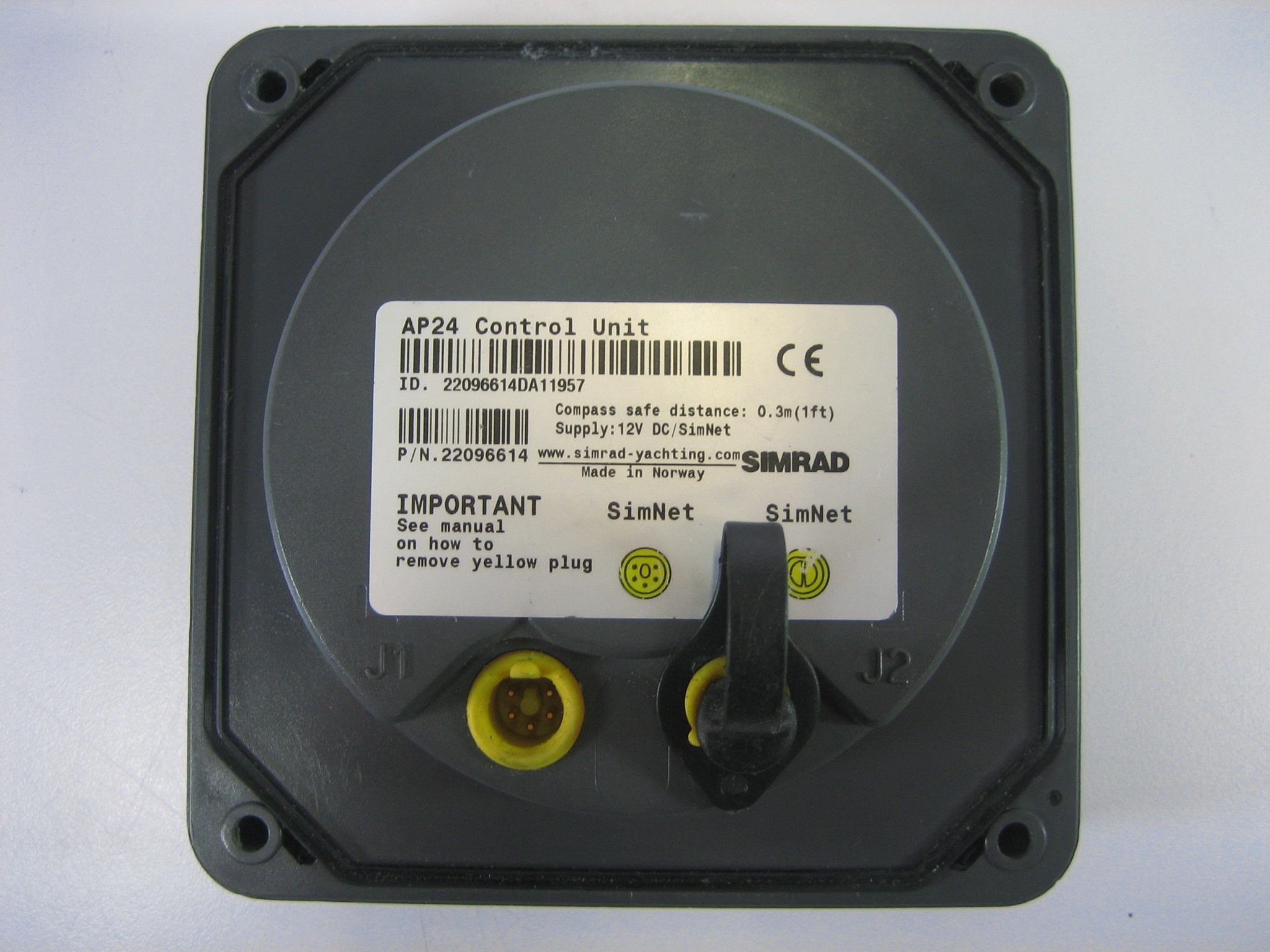 Simrad-Ap24-Autopilot Control Head - Max Marine Electronics