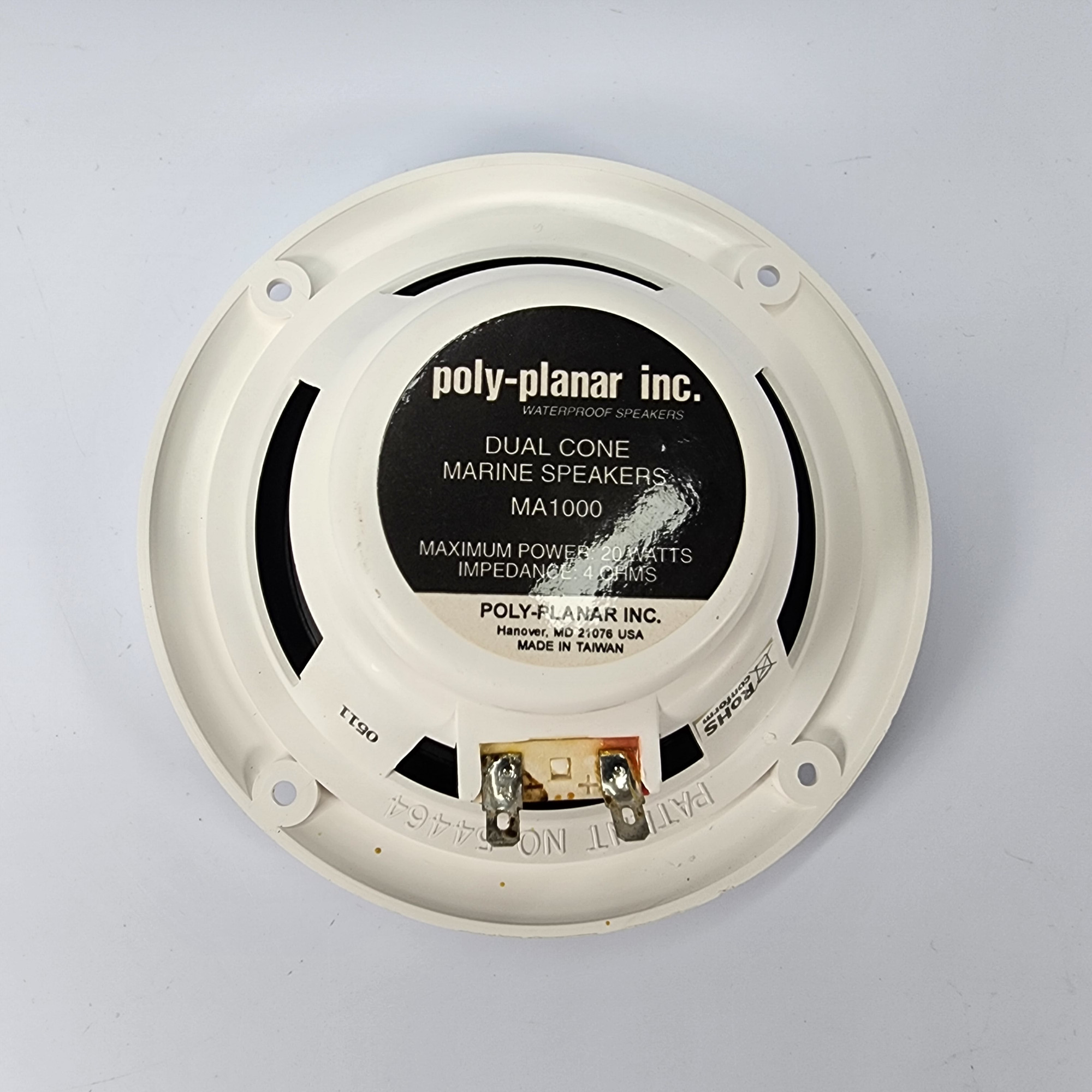 Poly-Planar VHF Extension Speaker Flush Mount - White - MA-1000R - New ...