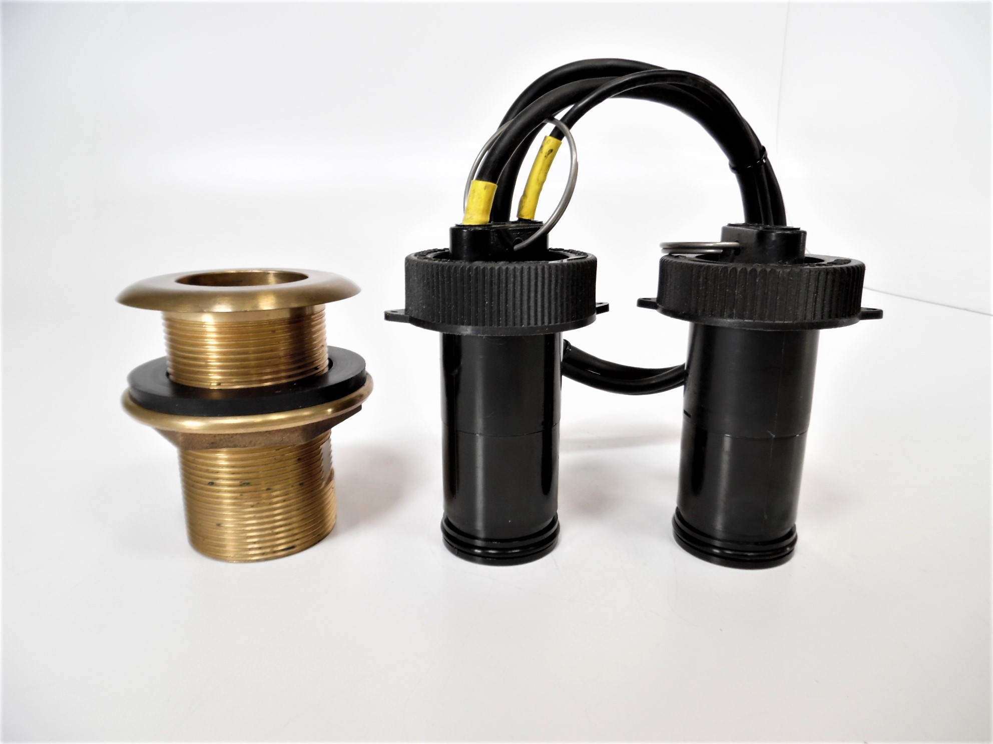 Airmar NMEA0183 Depth/Temperature Smart Sensor Transducer w/B17 Bronze ...