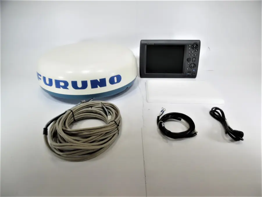 Furuno - MFD12 DRS4D - 4KW UHD 24" Radome - Radar System - TESTED ...
