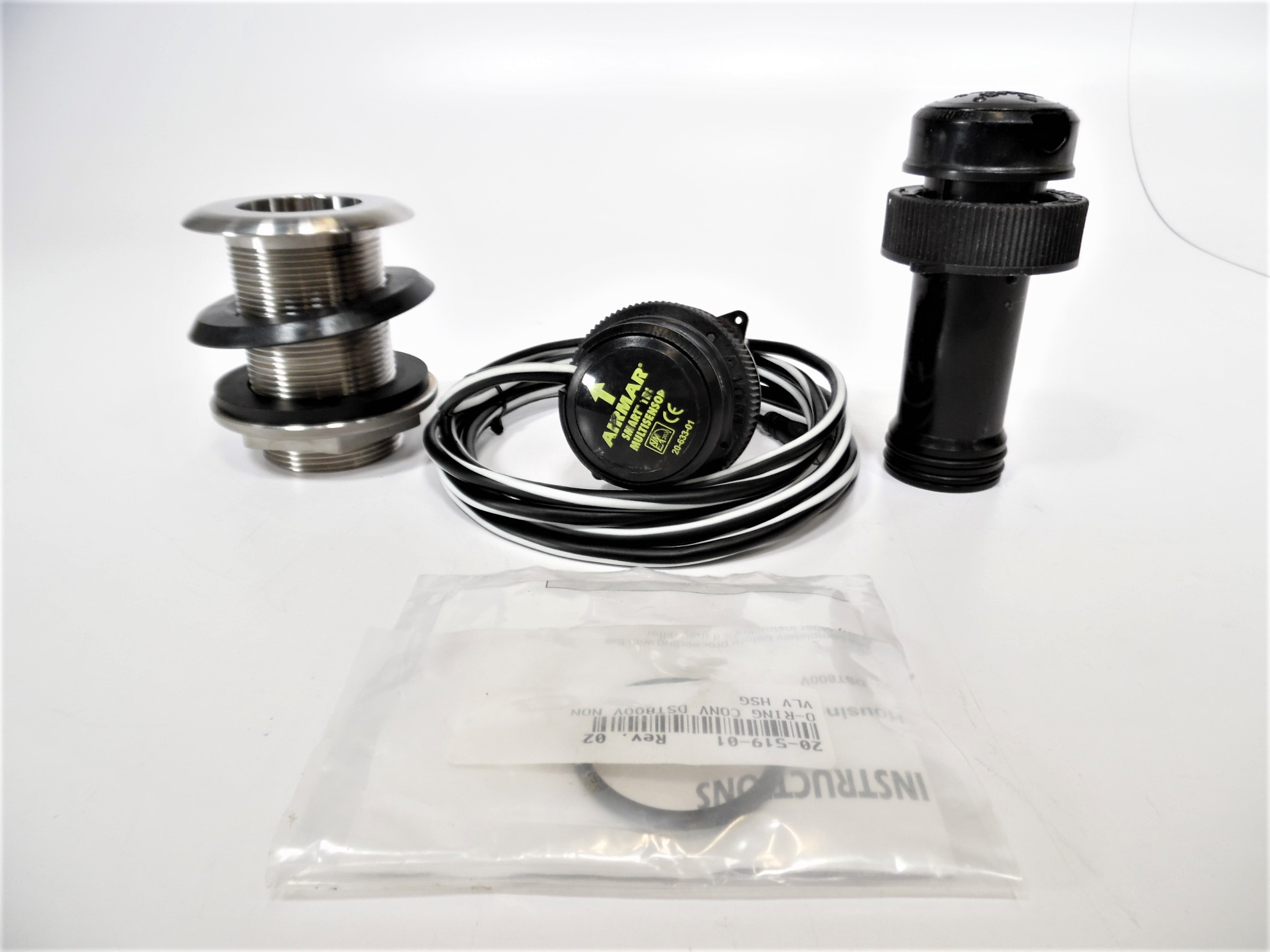 Raymarine Seatalk NG STNG Depth Speed Smart Sensor Transducer Stainless ...