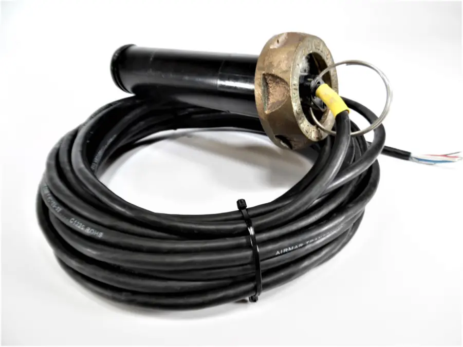 Airmar B122 Depth/Temp NMEA0183 235khz Smart Sensor Bronze Long Stem ...