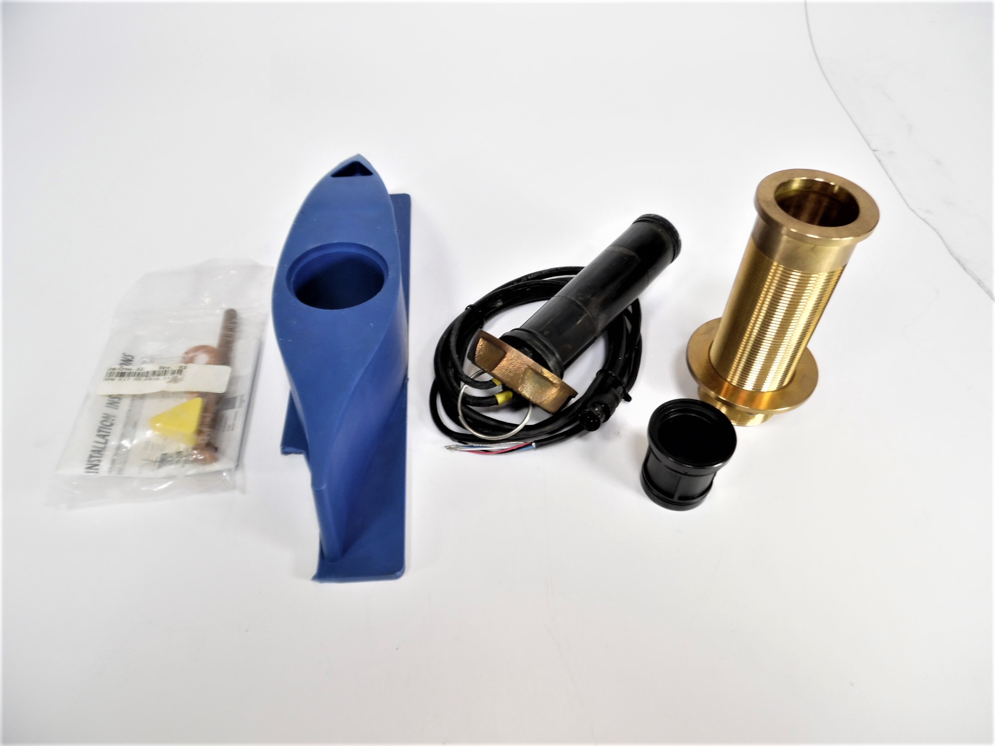 Furuno/Airmar 235DHT-LMSE B122 Thru-Hull Smart Transducer Sensor 235khz ...