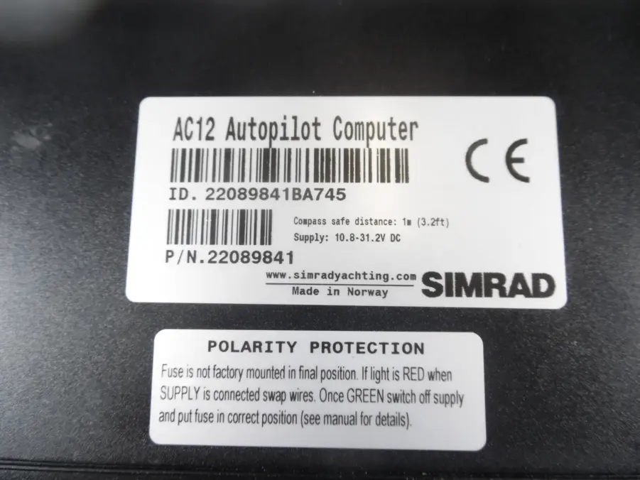 Simrad/AC12/Autopilot Computer-22089841-For AP24-AP28/GOOD/UPDATED ...