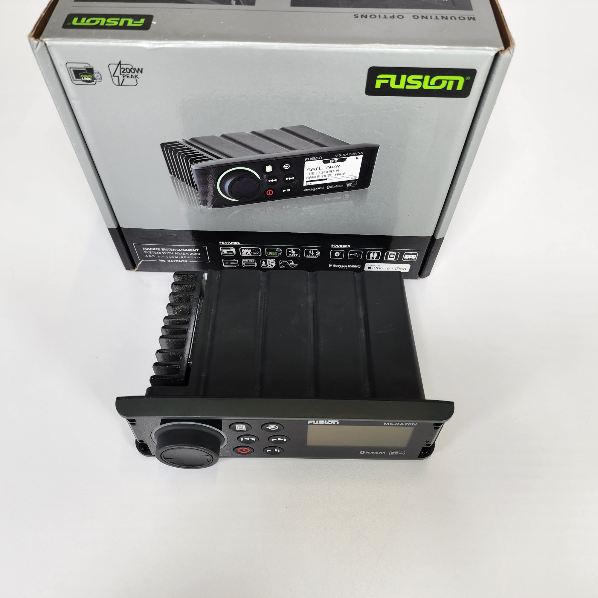 Fusion MS-RA70N Marine Digital Media Receiver - Used - TESTED - SEE ...