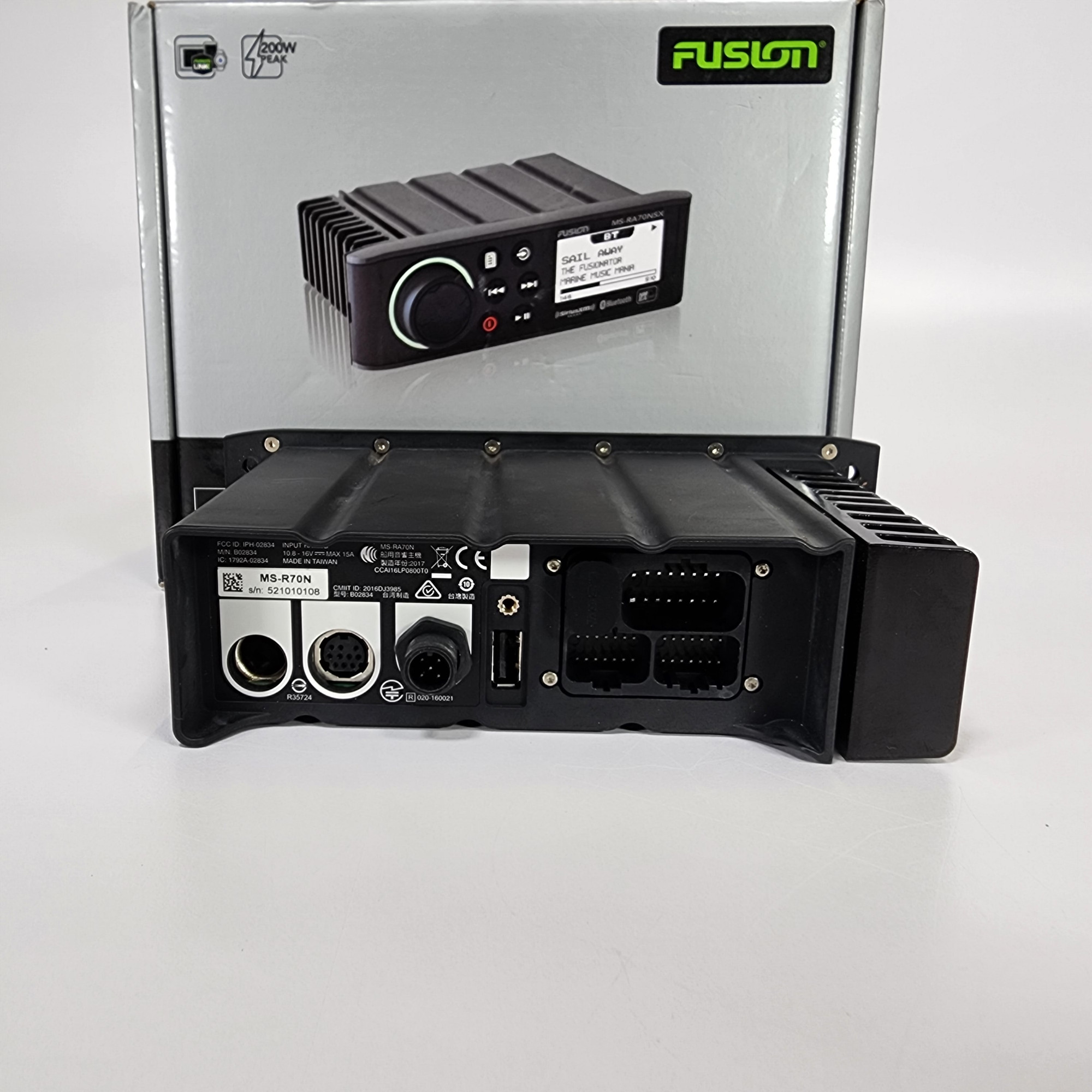 Fusion MS-RA70N Marine Digital Media Receiver - Used - TESTED - SEE ...