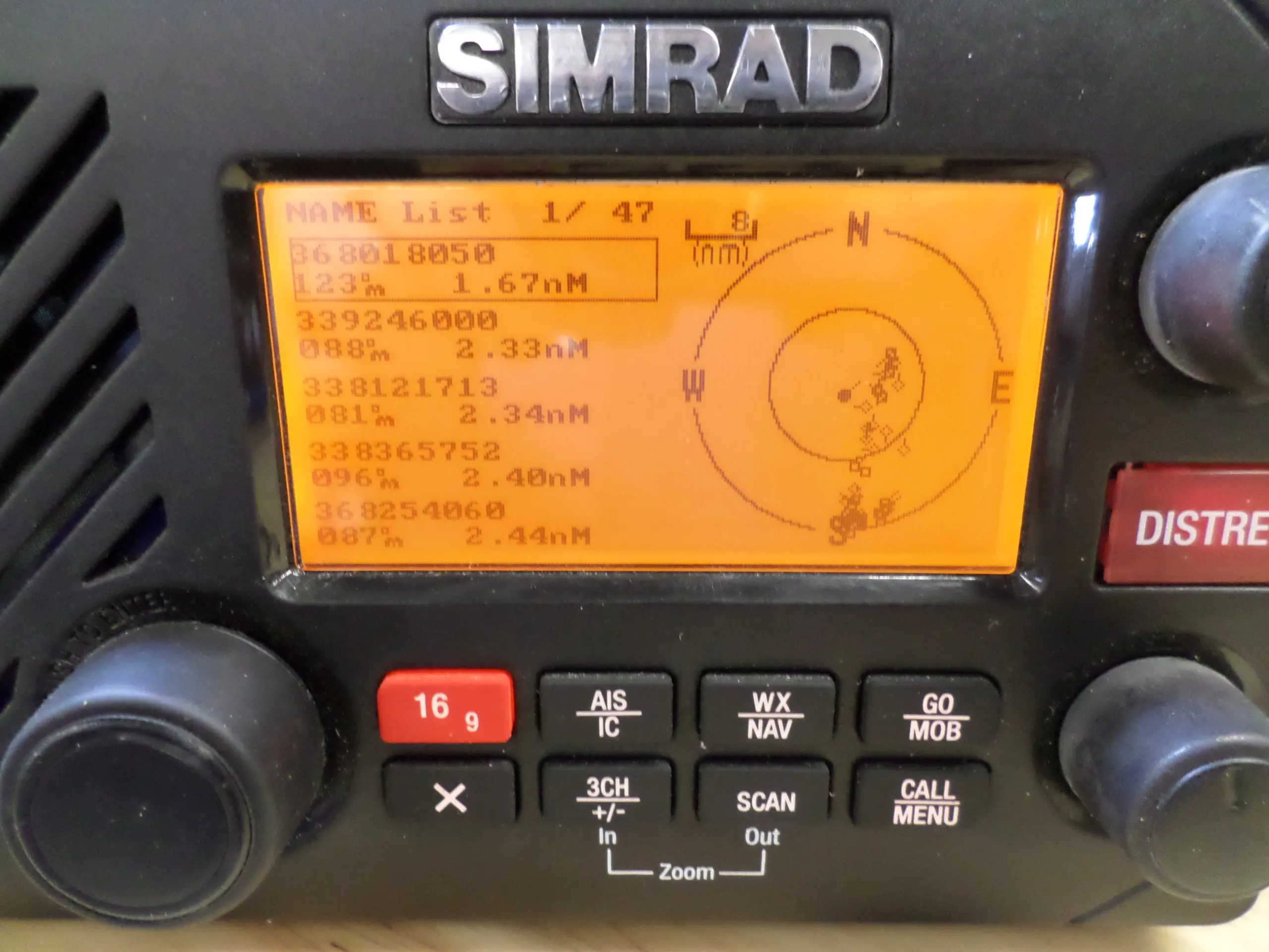 Simrad RS35 VHF w/ AIS Receiver - New Cable! - Max Marine Electronics