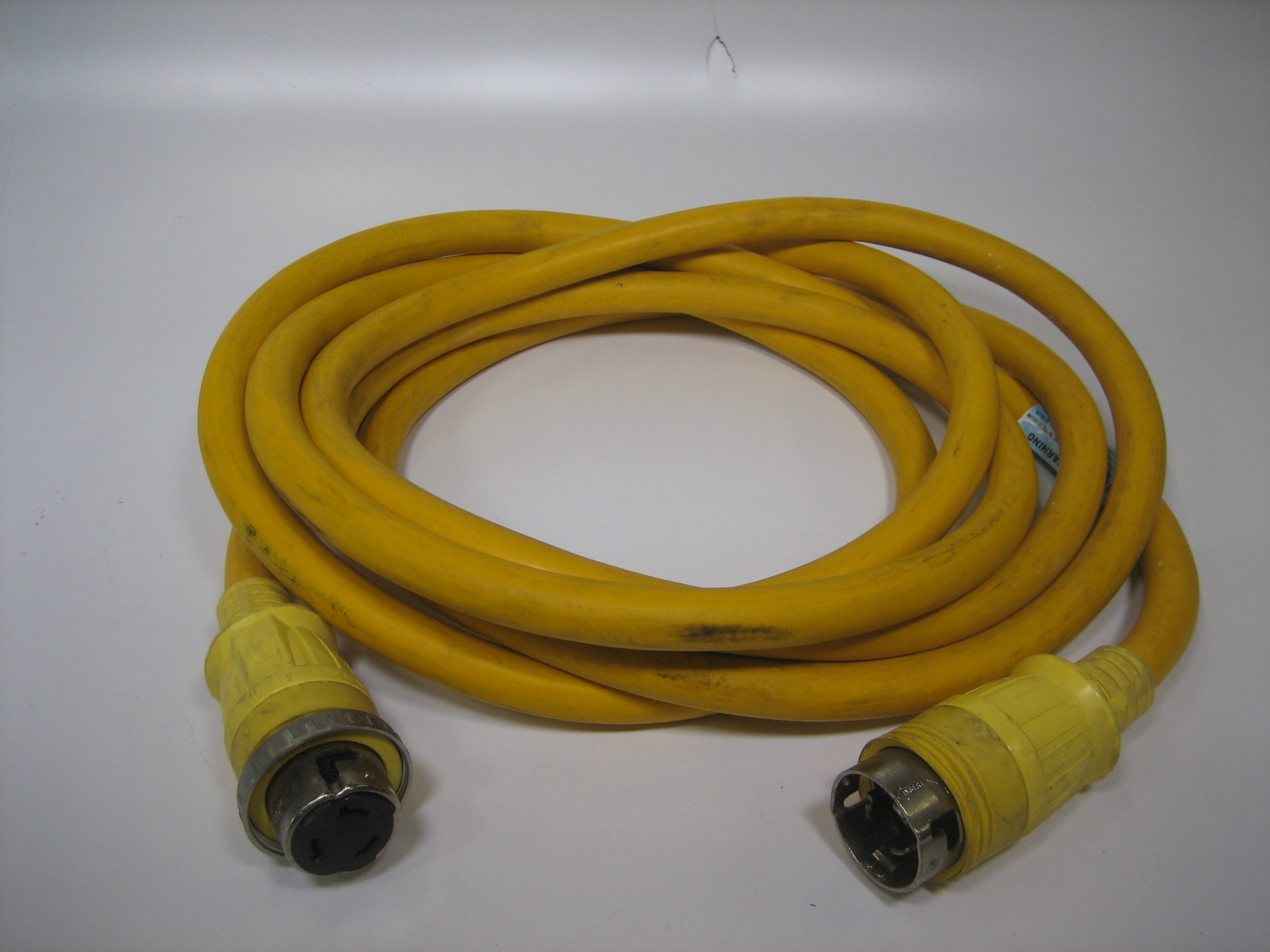 Hubbell 61CM42 25 Foot 50a 125 250 Volt Shorepower Cord 6 AWG 4C ...