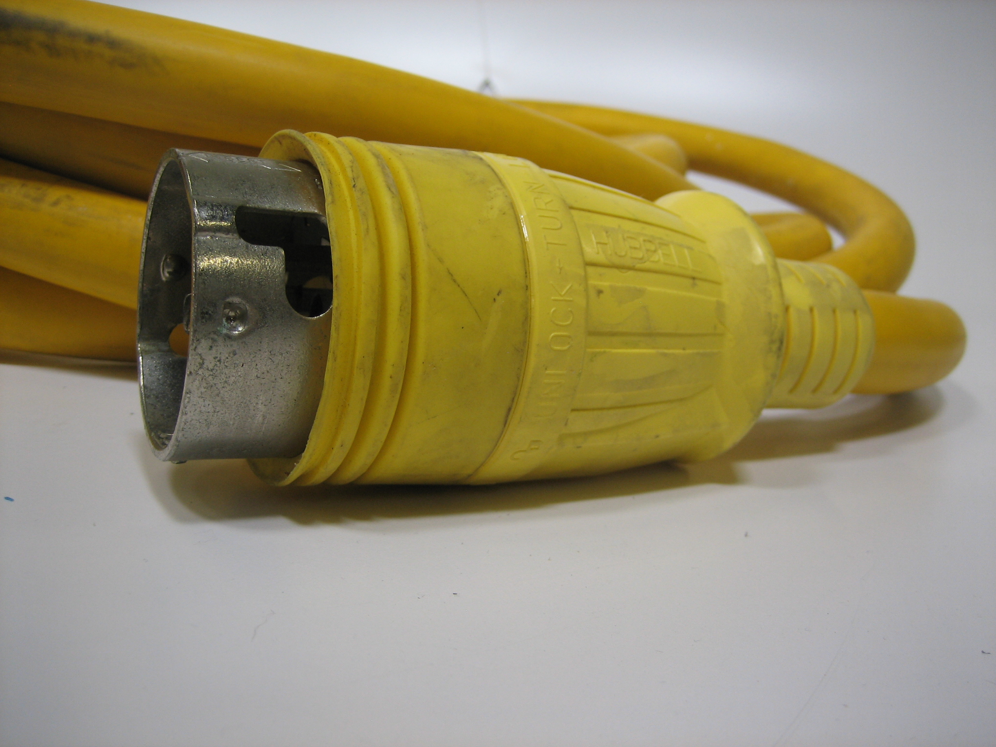 Hubbell 61CM42 25 Foot 50a 125 250 Volt Shorepower Cord 6 AWG 4C ...