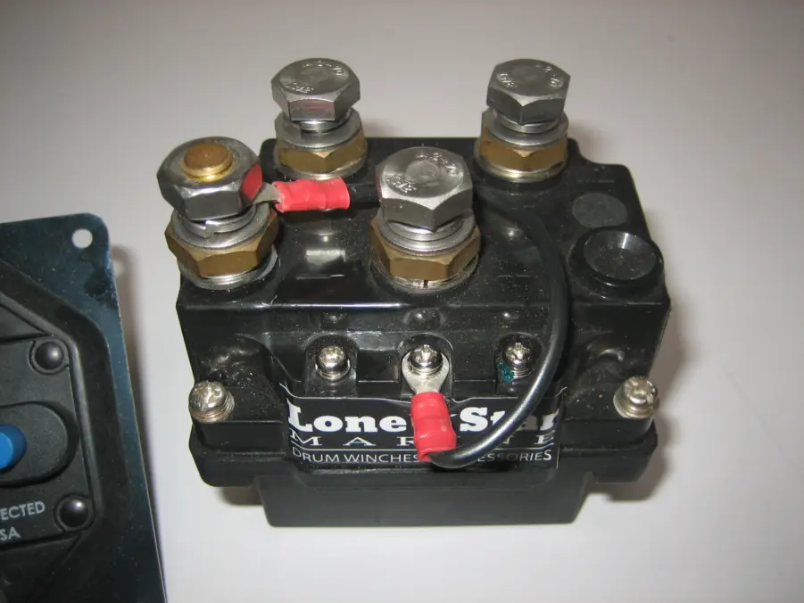 Lone Star Marine Windlass Winch Reversing Solenoid, Breaker, & Switch ...