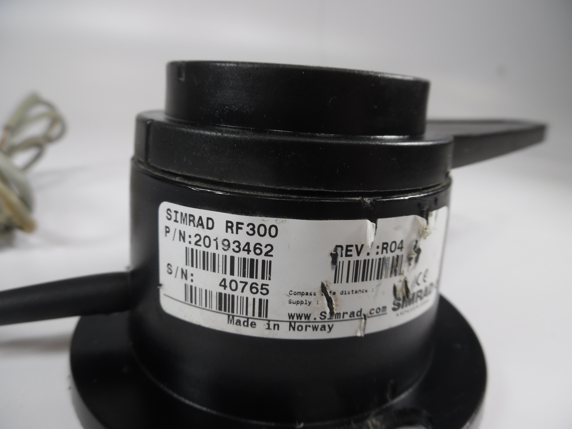 Simrad/RF300/Autopilot Rudder Feedback Sensor/20193462/6ft Cable - Max ...