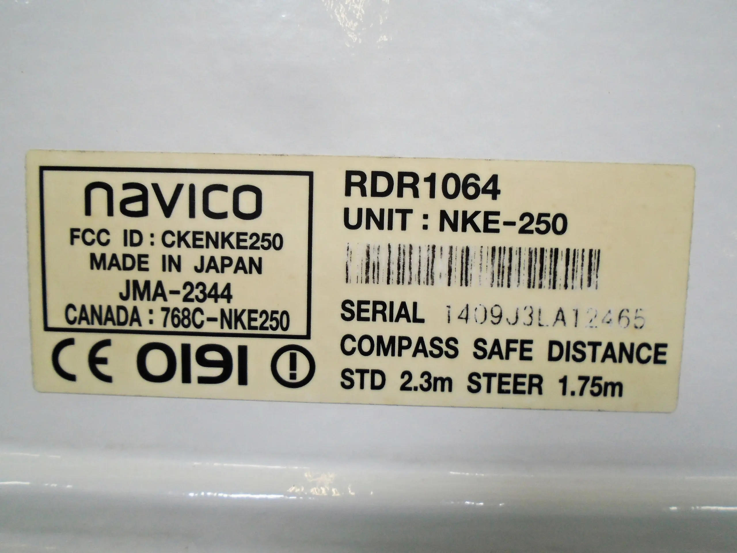 Simrad/Lowrance/Navico 6kw TX06S-1 4′ HD Digital Radar NSS NSE NSO Evo1 ...