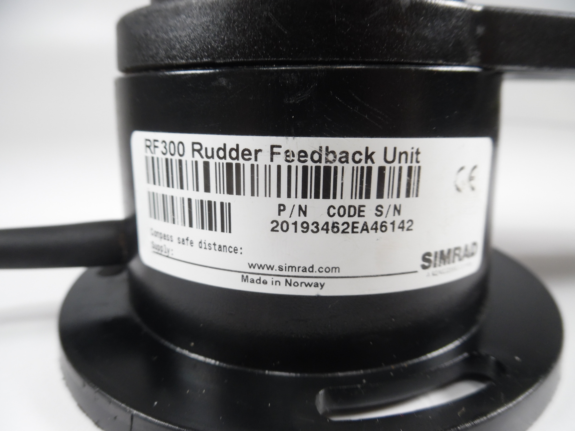 Simrad RF300 Autopilot Rudder Feedback Sensor-20193462-8ft Cable - Max ...