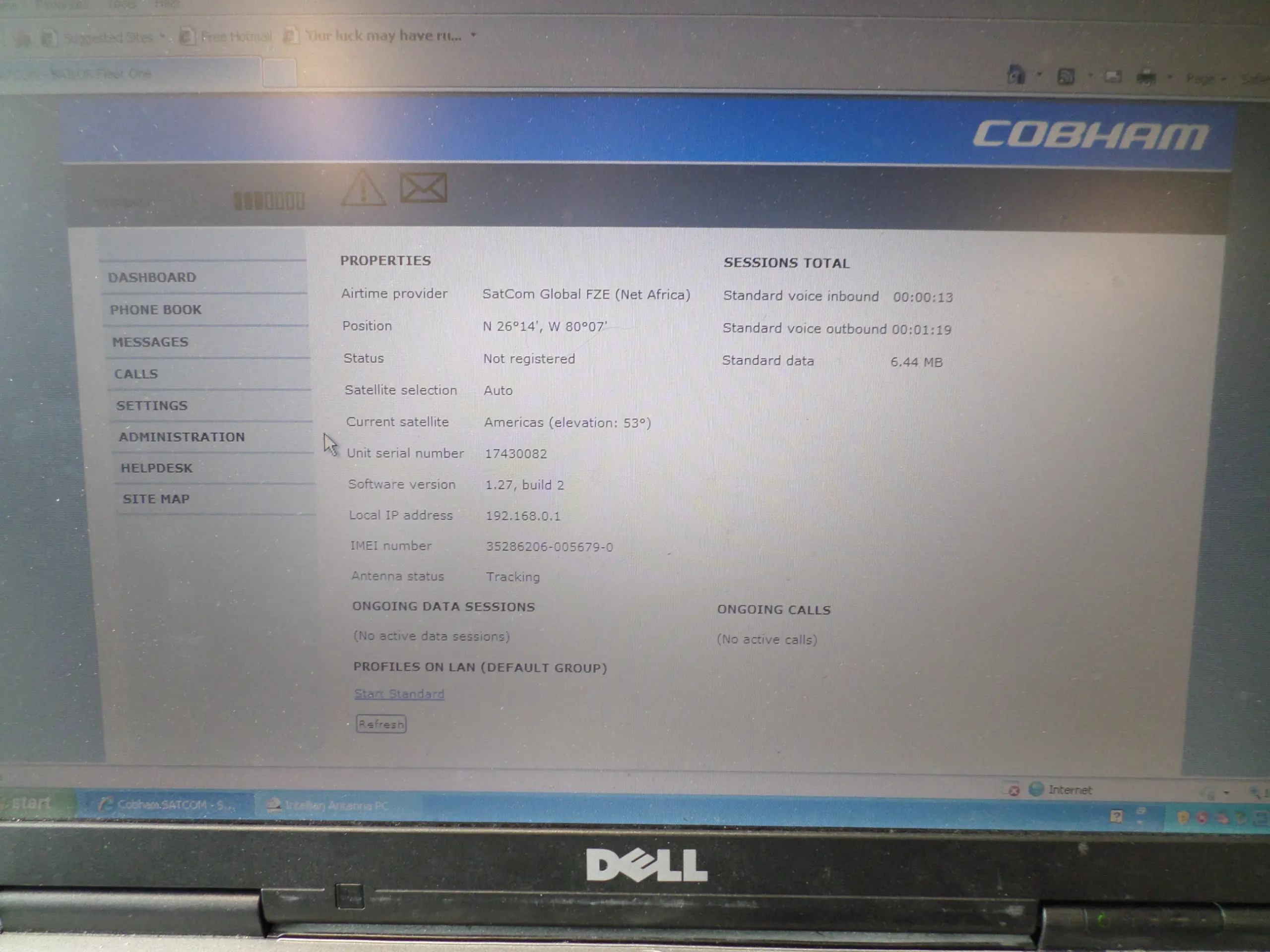 Cobham Sailor FleetOne Working Antenna Replacement TT-3050C* - Max ...