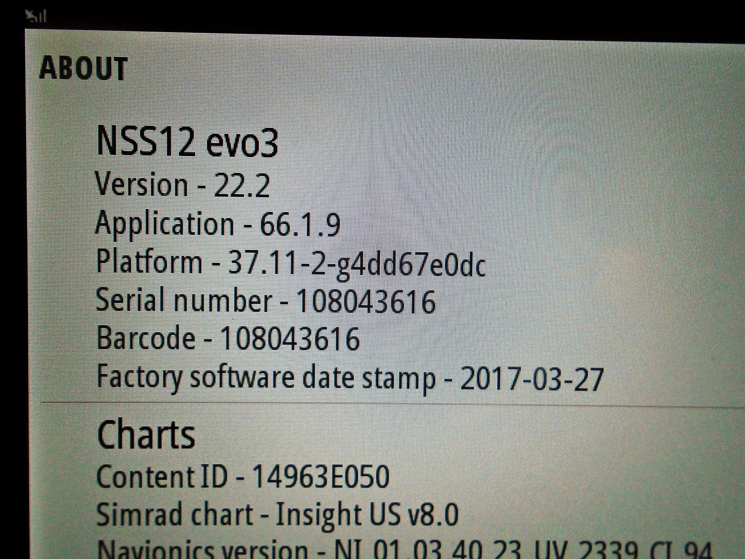 Simrad NSS12 Evo3 12″ Touchscreen MFD Chartplotter Tested Good w ...