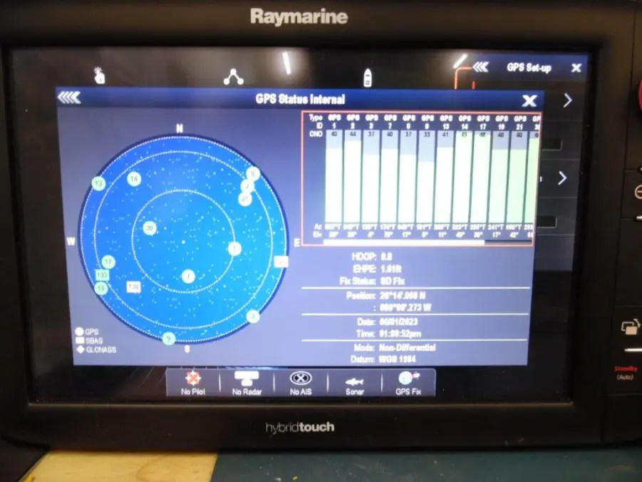 Raymarine Raystar 150 GPS Antenna **E70310** 90 Day Warranty - Max ...