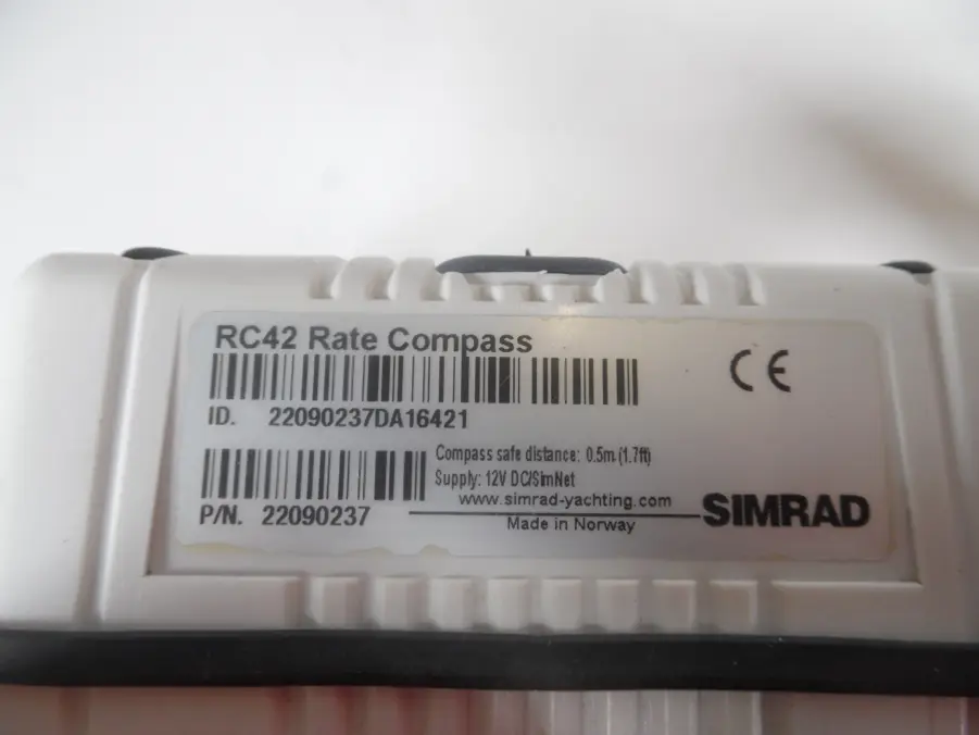 Simrad-RC42-Rate Compass-Simnet Heading Sensor - Max Marine Electronics