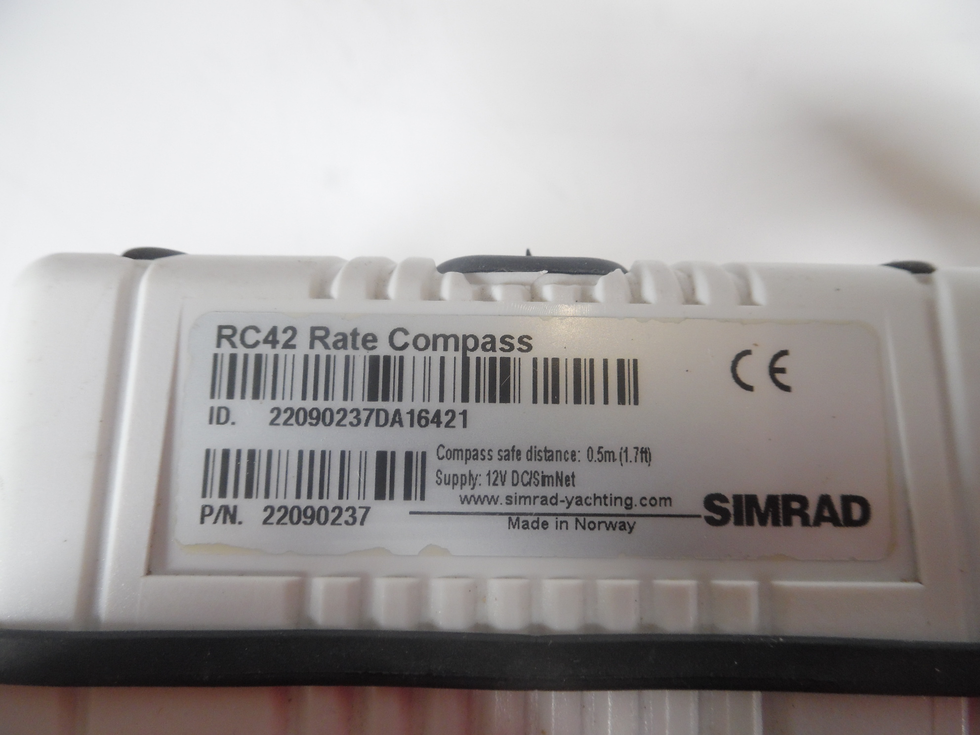 Simrad-RC42-Rate Compass-Simnet Heading Sensor - Max Marine Electronics