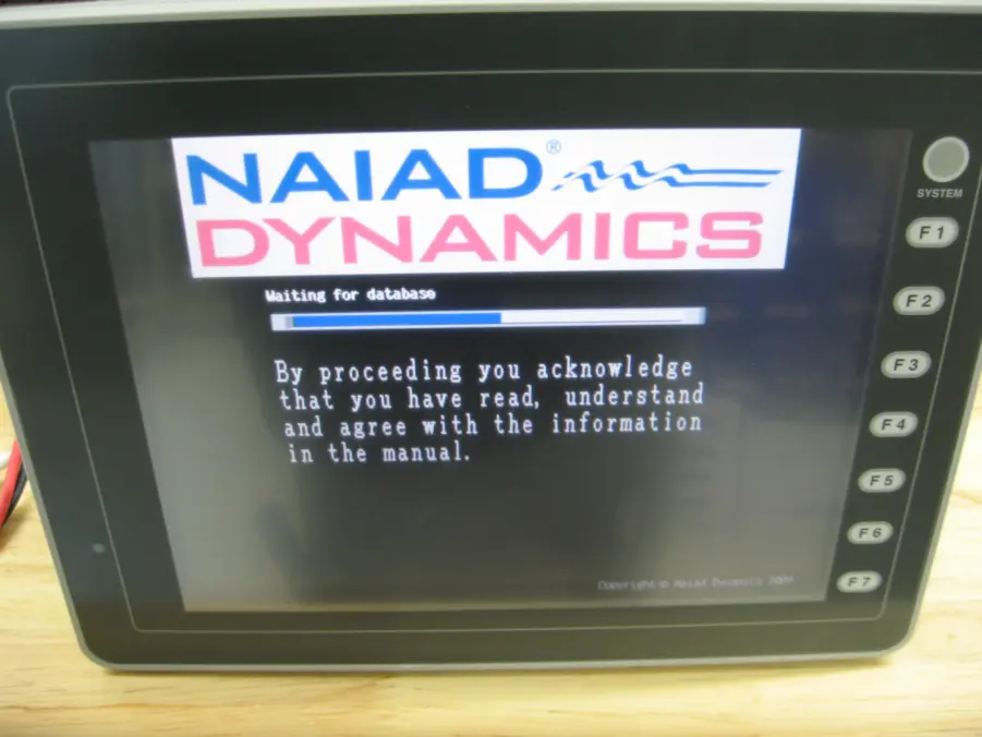 Naiad Dynamics Marine Stabilizers Datum Control Fuji Electric Monitouch V808iSD 24VDC - Max ...