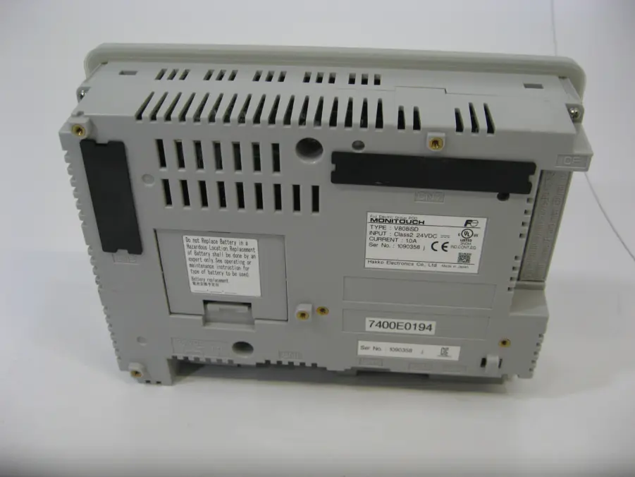 Naiad Dynamics Marine Stabilizers Datum Control Fuji Electric Monitouch ...