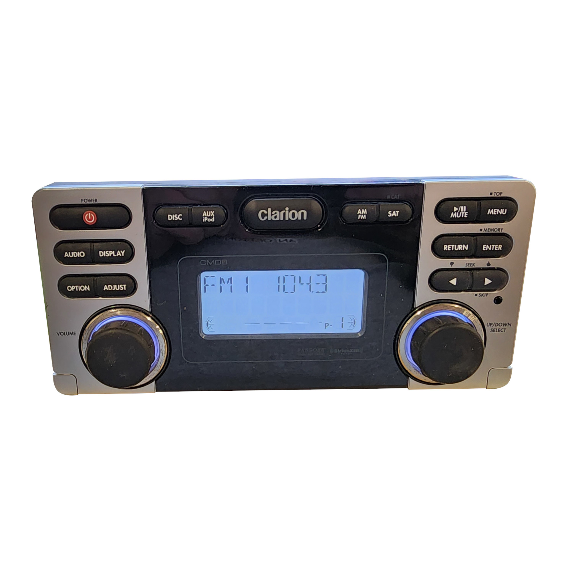 Clarion - CMD8 Marine CD/MP3/USB/Sirius XM Receiver Radio - Tested ...